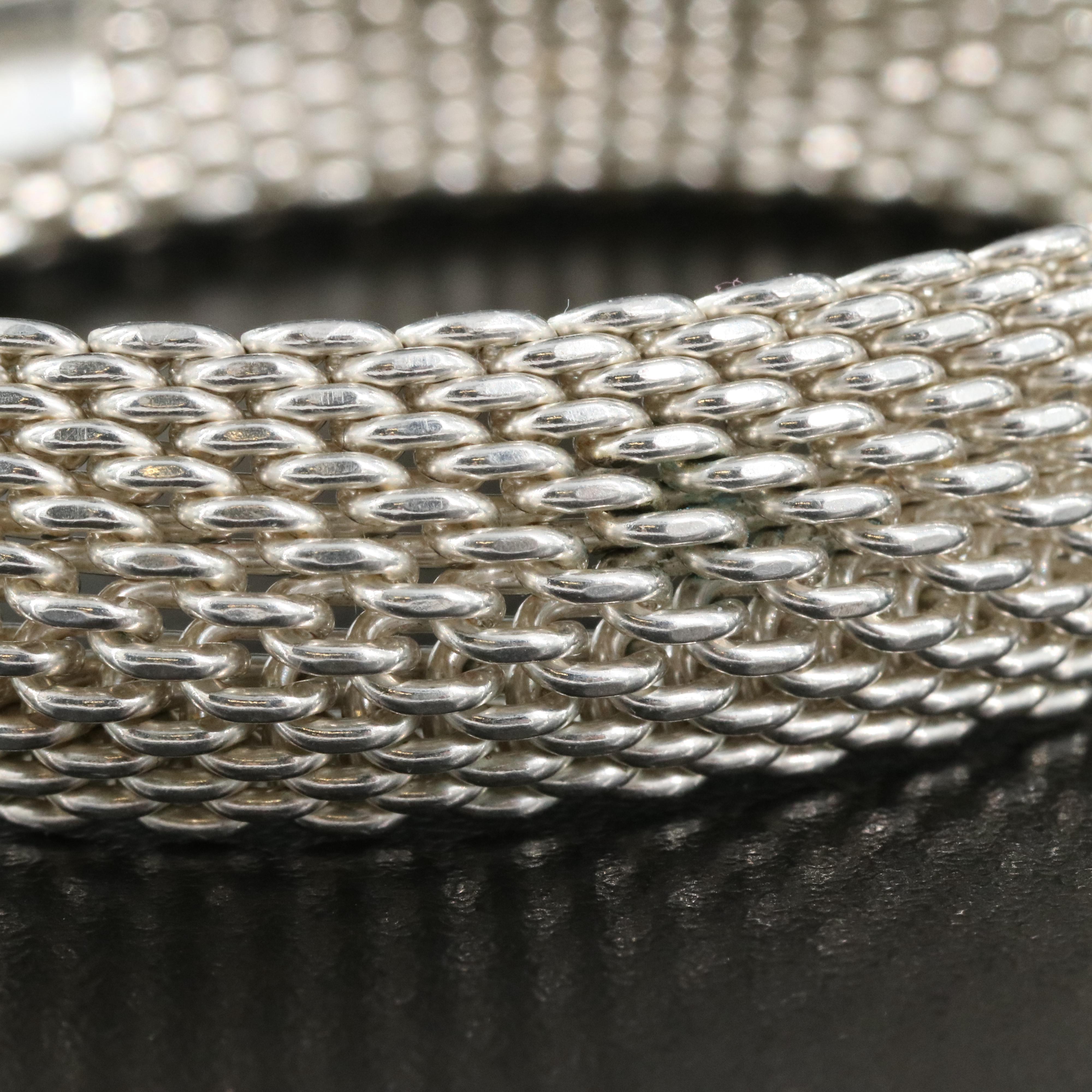 Tiffany & Co. Somerset Sterling Mesh Bracelet | EBTH