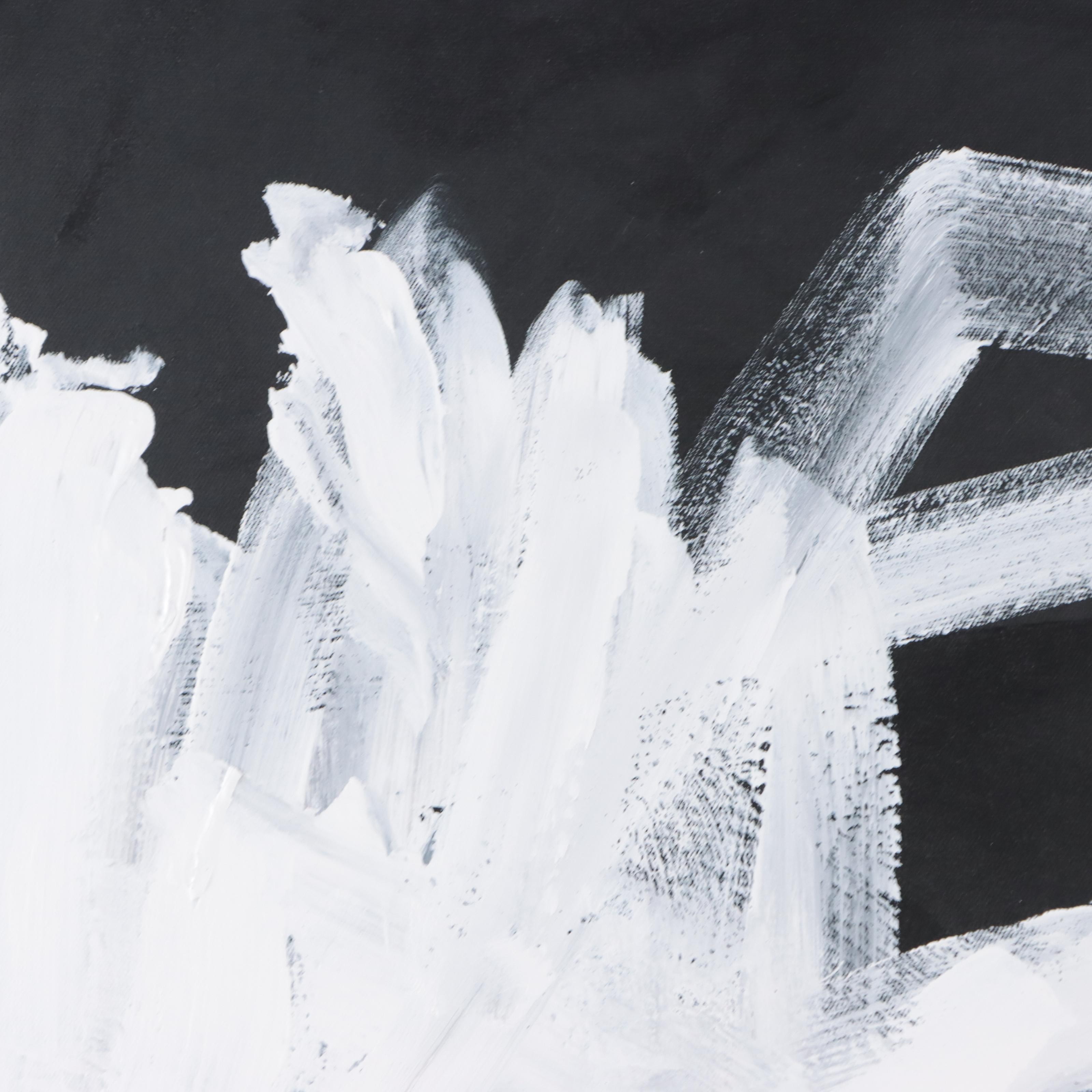 Robbie Kemper Abstract Acrylic Painting "Melting" | EBTH