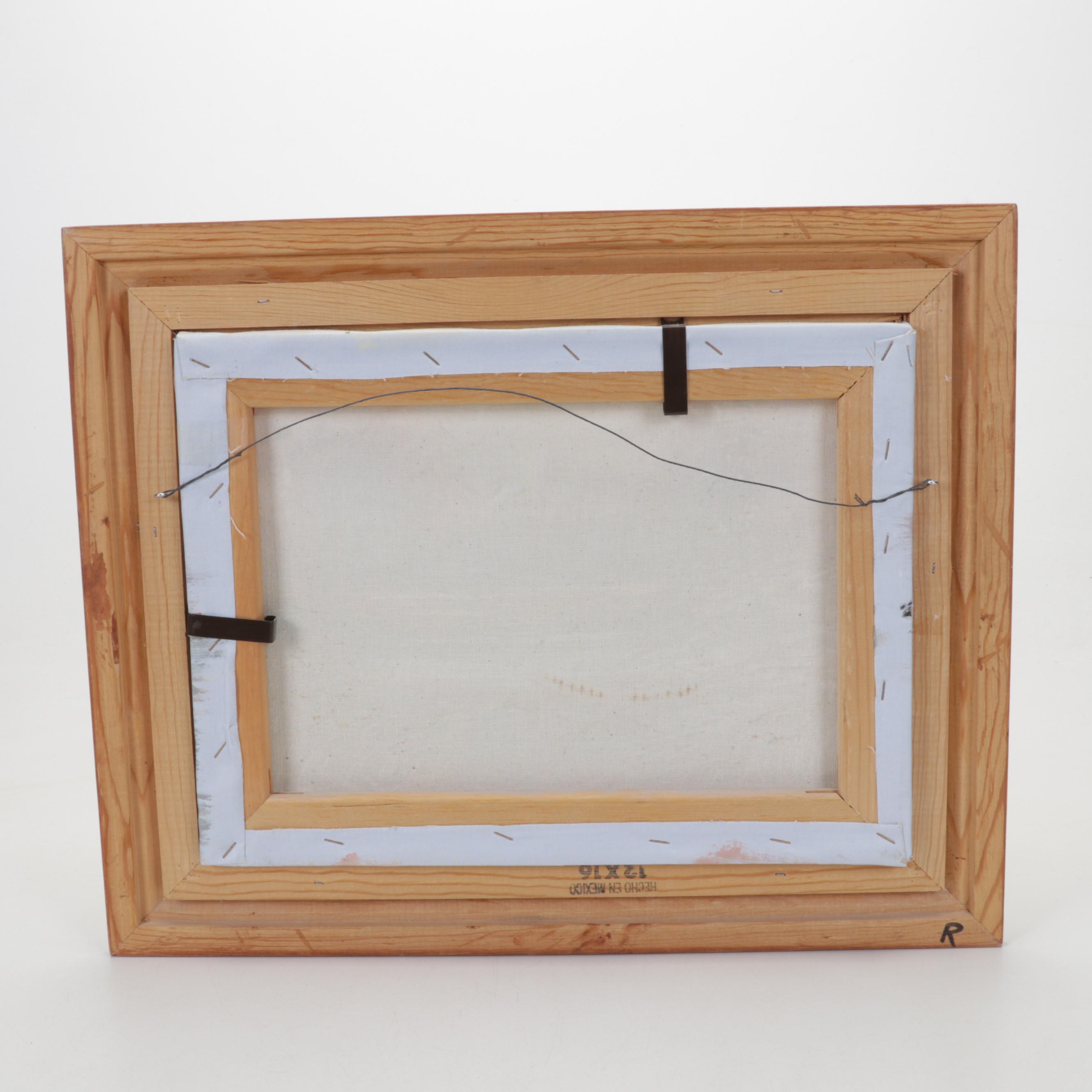 Karl Neumann Seascape Oil Painting Beached Boat and Lighthouse | EBTH