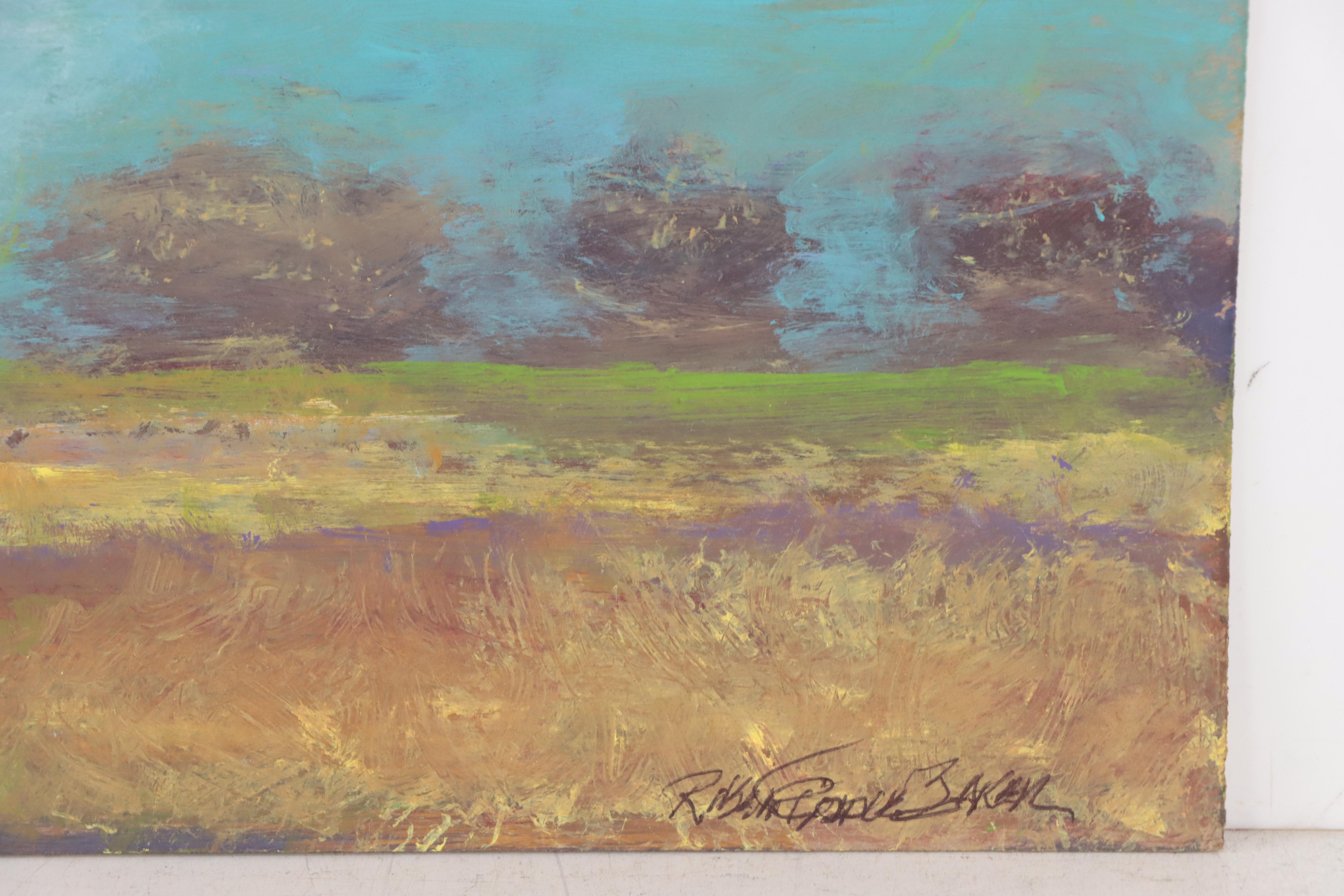 Robert Riddle-Baker Acrylic Painting "Summer Field," 2022 | EBTH