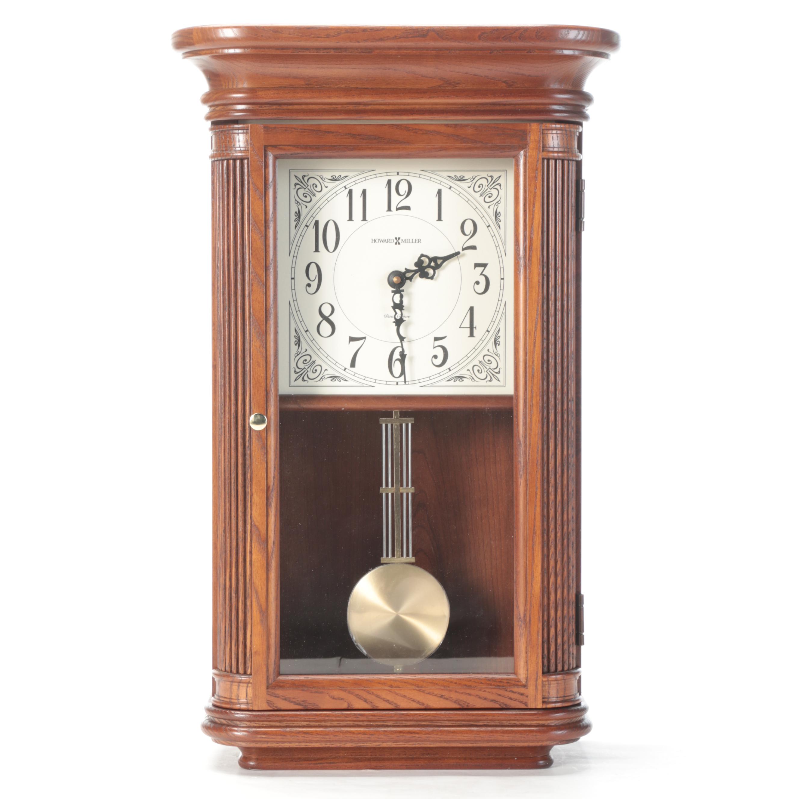 Howard Miller Oak Case Wall Clock | EBTH