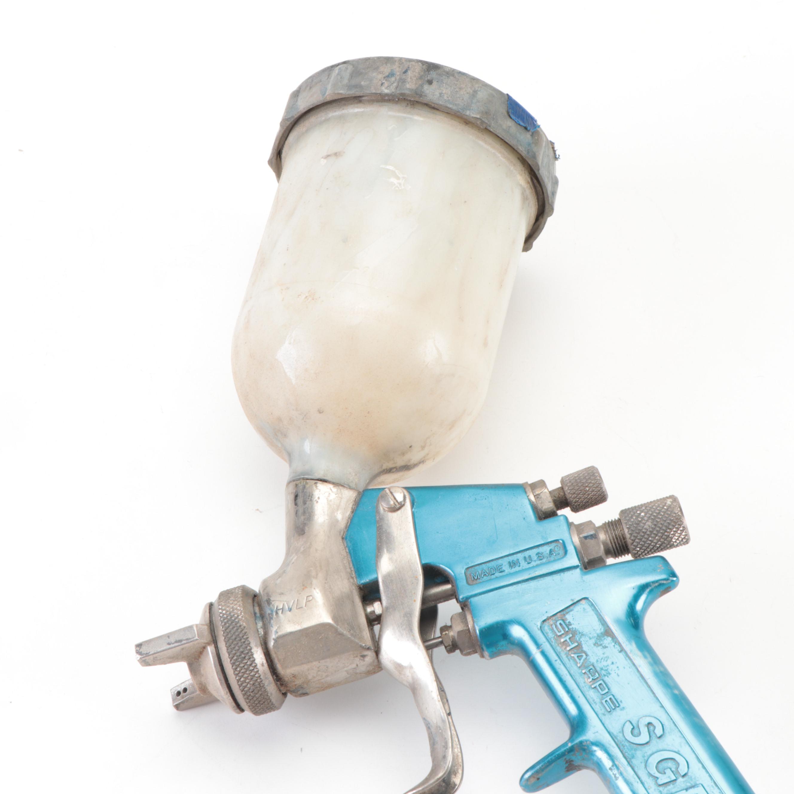 Gravity Feed Pneumatic Air Spray Guns With Gauges, Air Blow Gun | EBTH