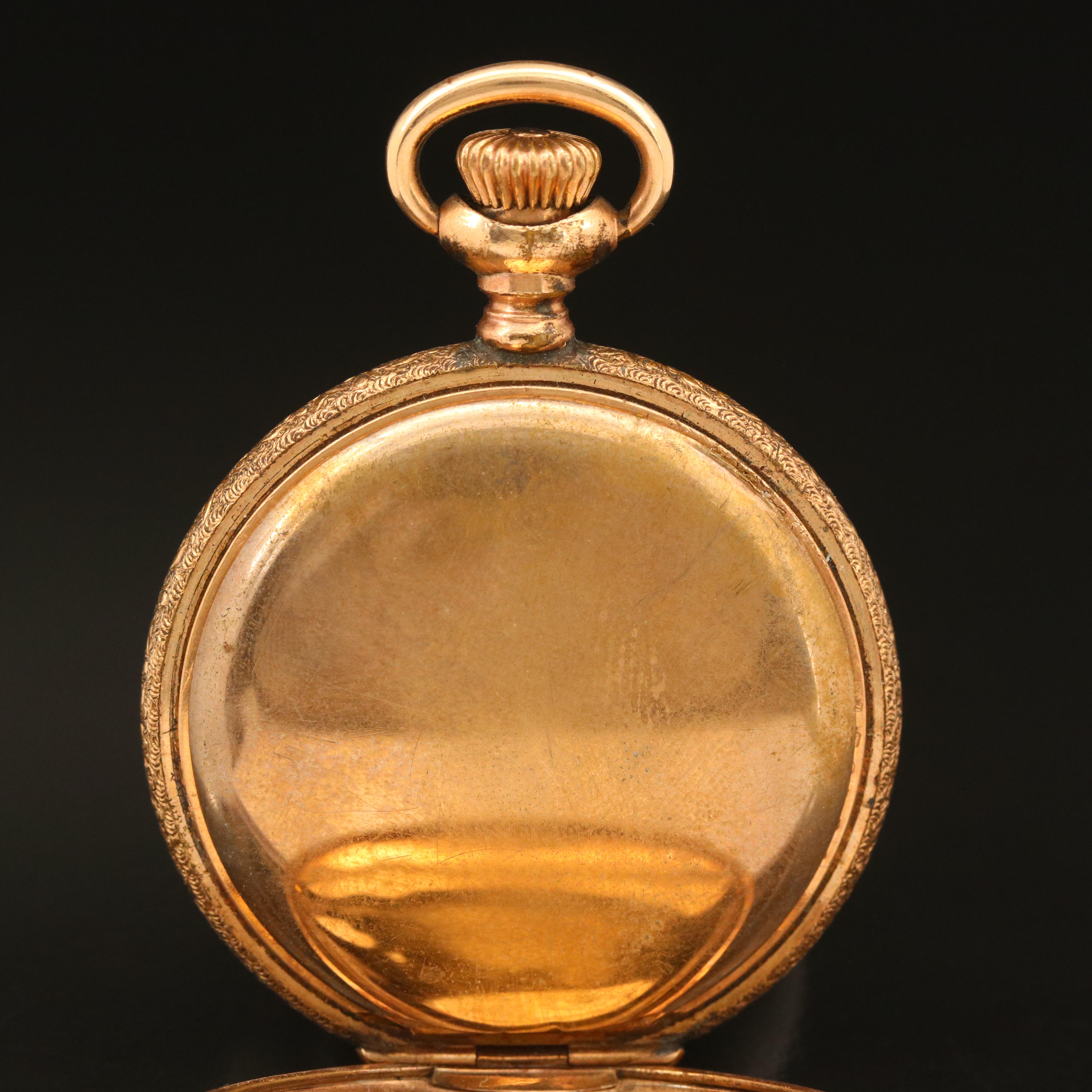 1897 Elgin Gold-Filled Pocket Watch | EBTH