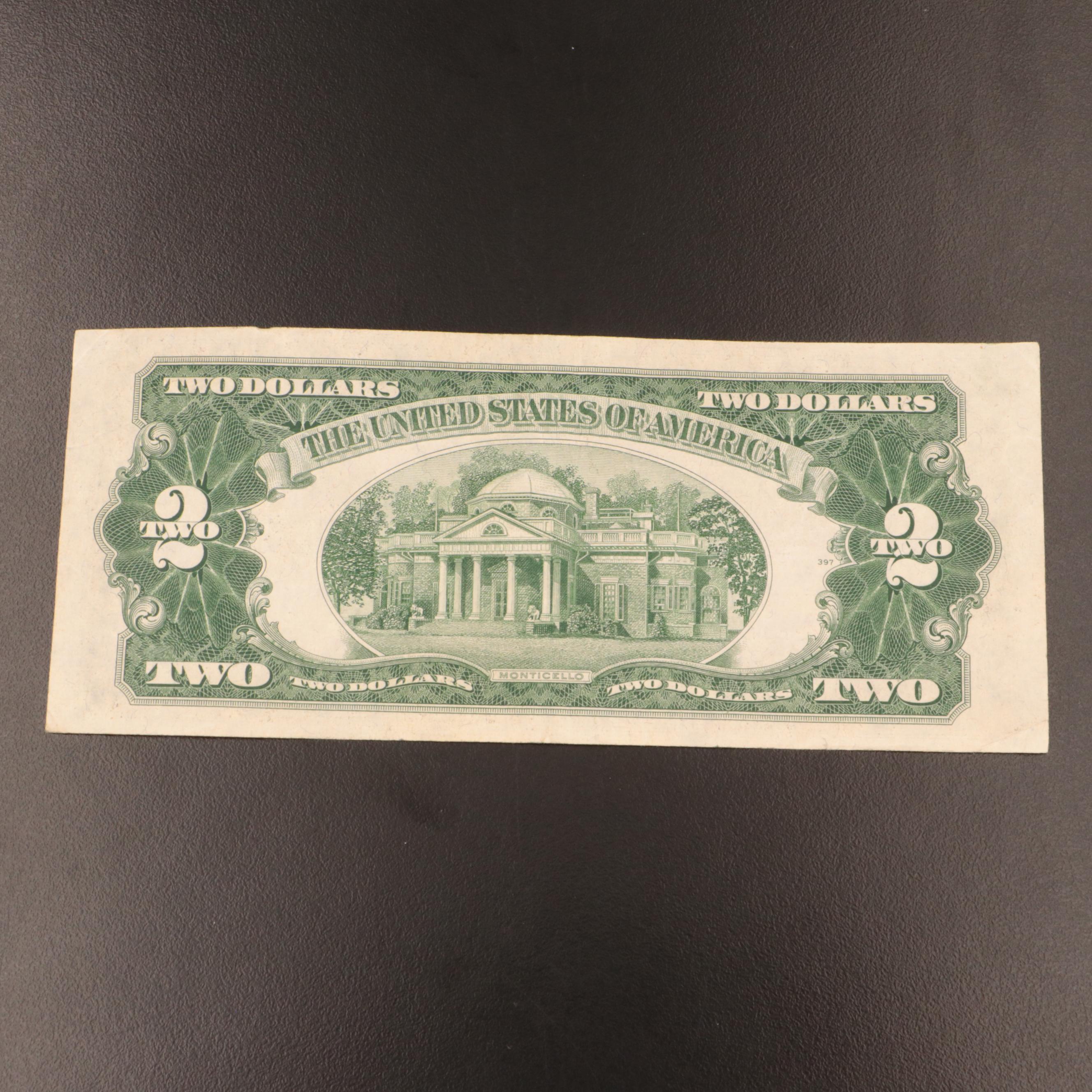 Seven $2 "Star Note" Legal Tender Notes | EBTH