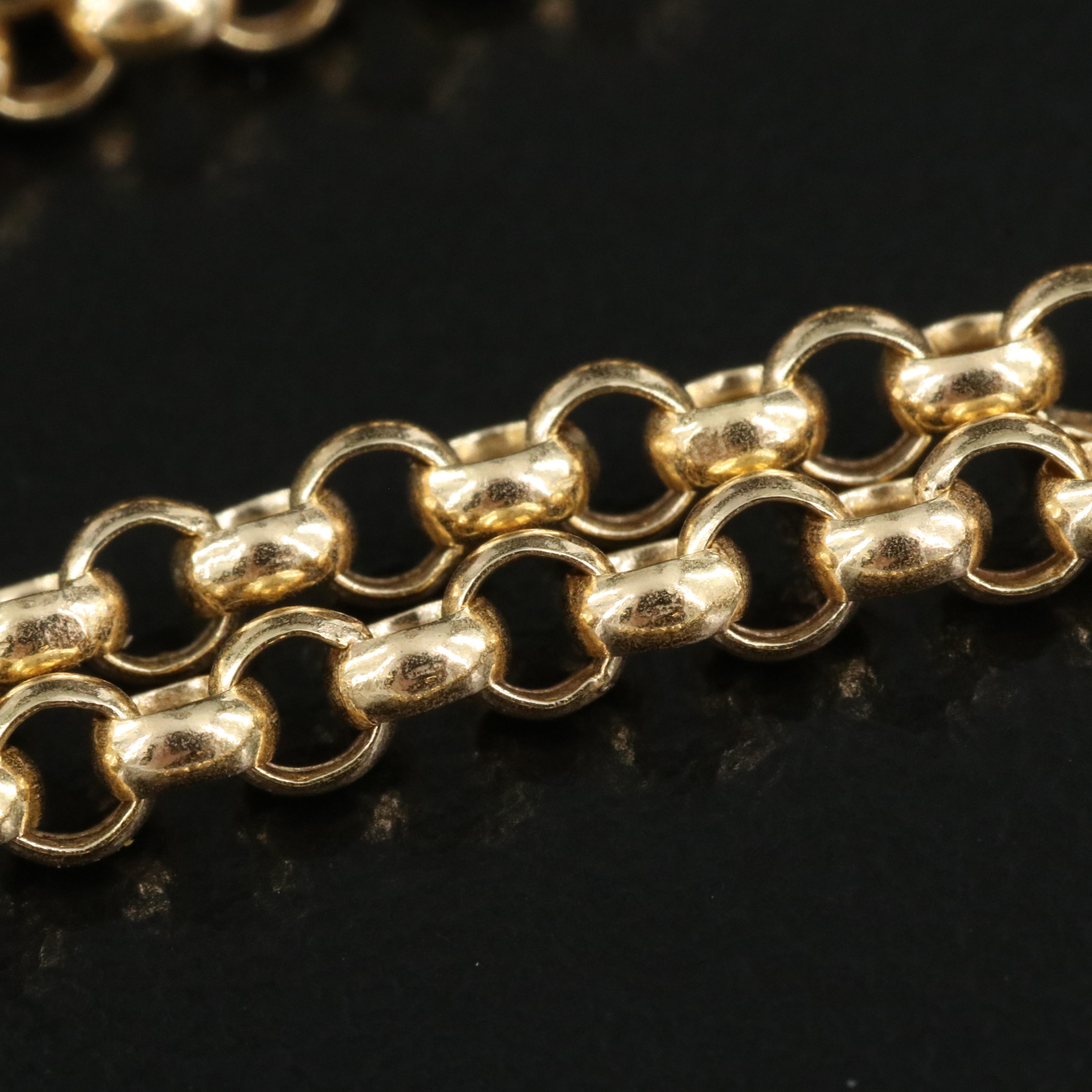 Italian 14K Rolo Chain | EBTH
