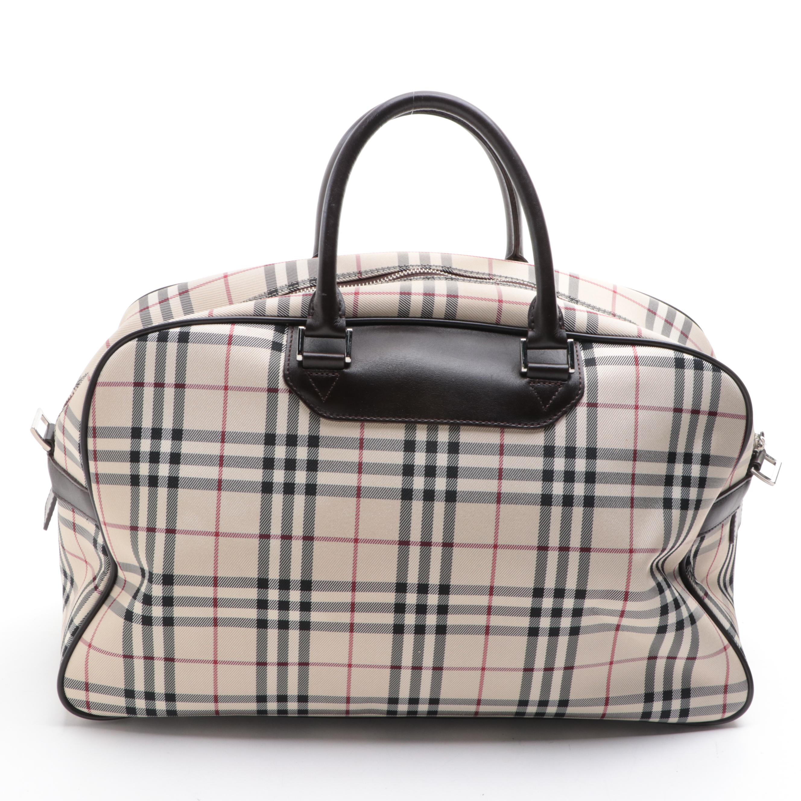 Burberry House Check Weekender Bag | EBTH
