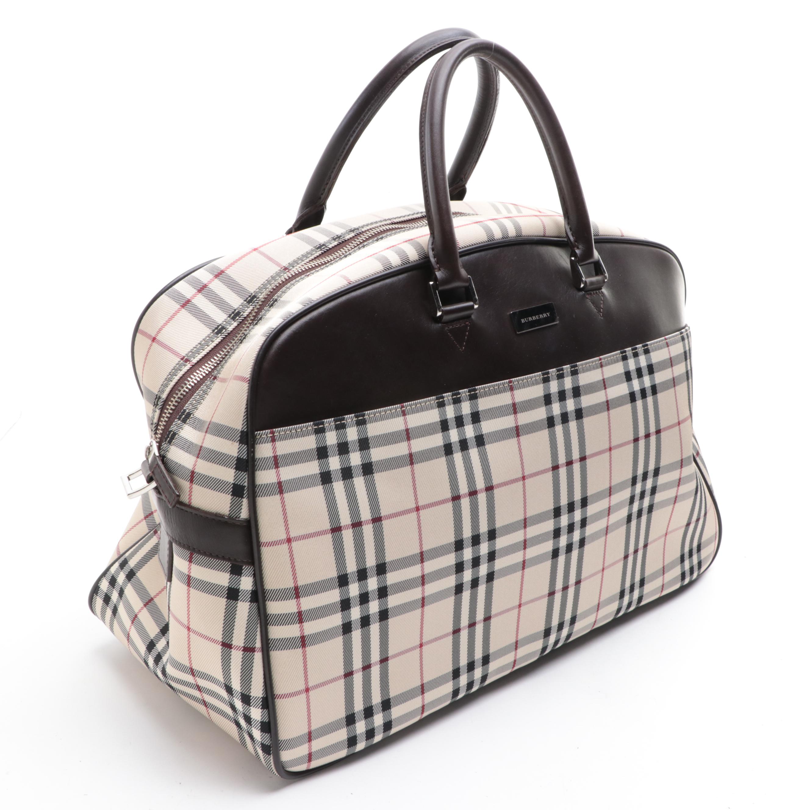 Burberry House Check Weekender Bag | EBTH