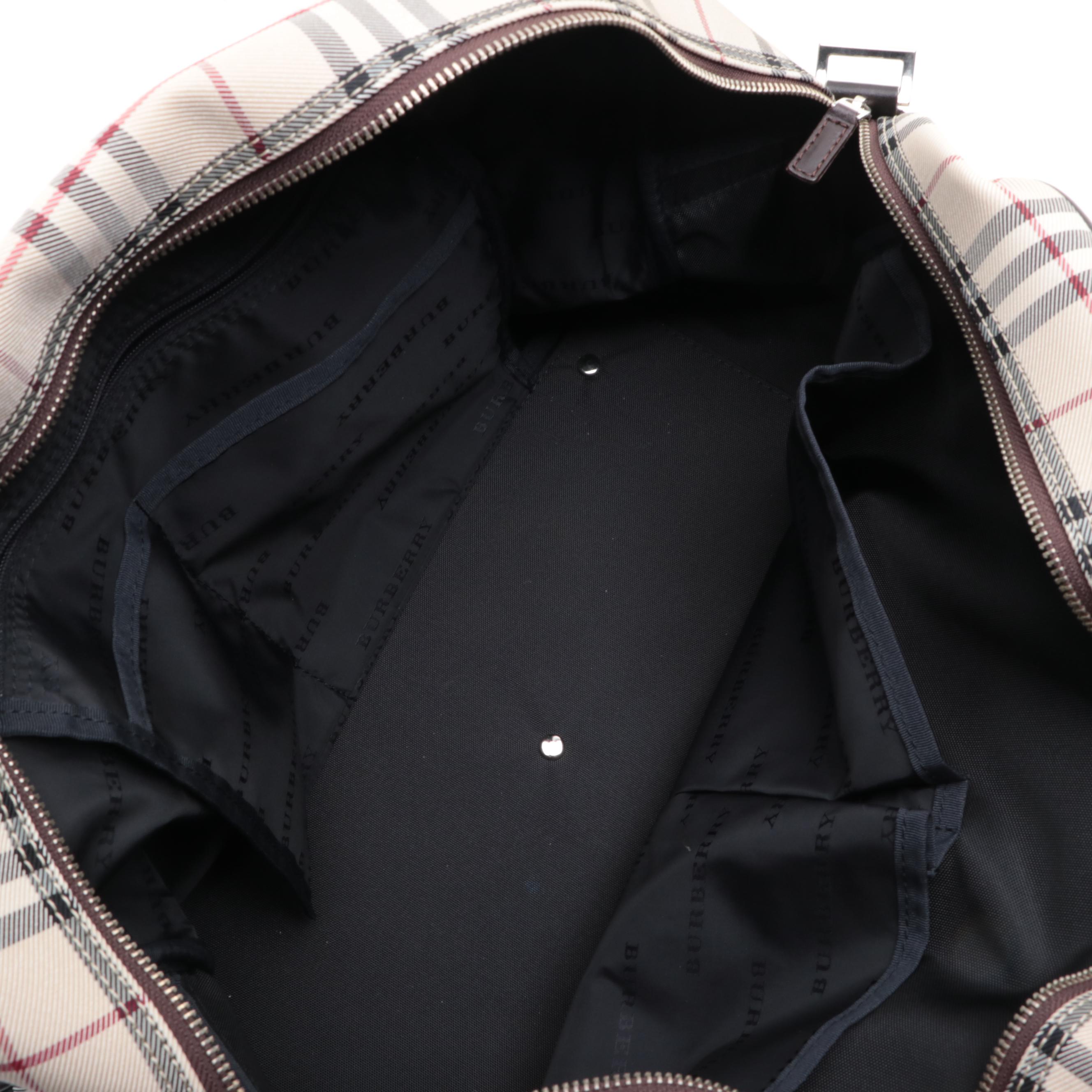Burberry House Check Weekender Bag | EBTH