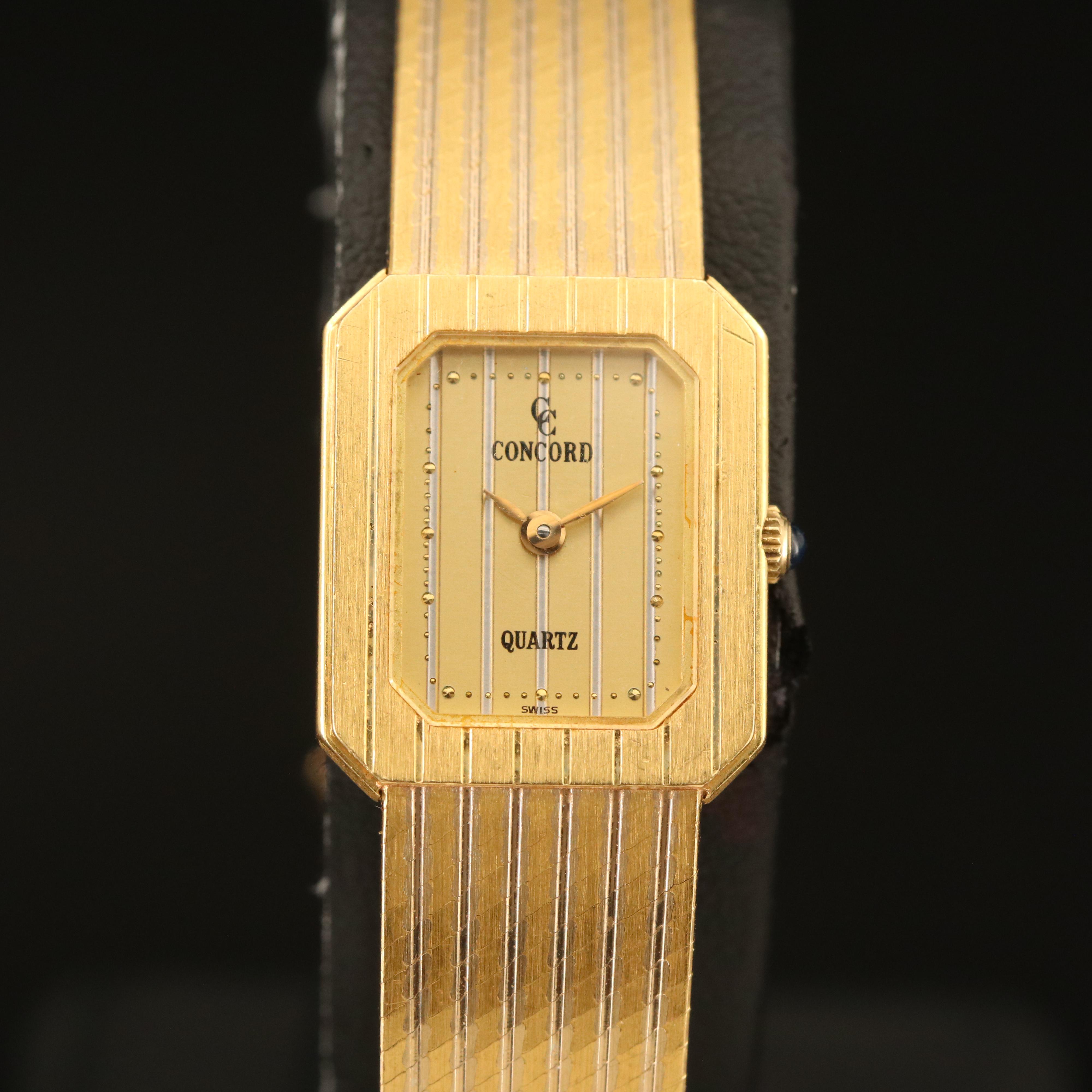 Concord 18K Quartz Wristwatch | EBTH