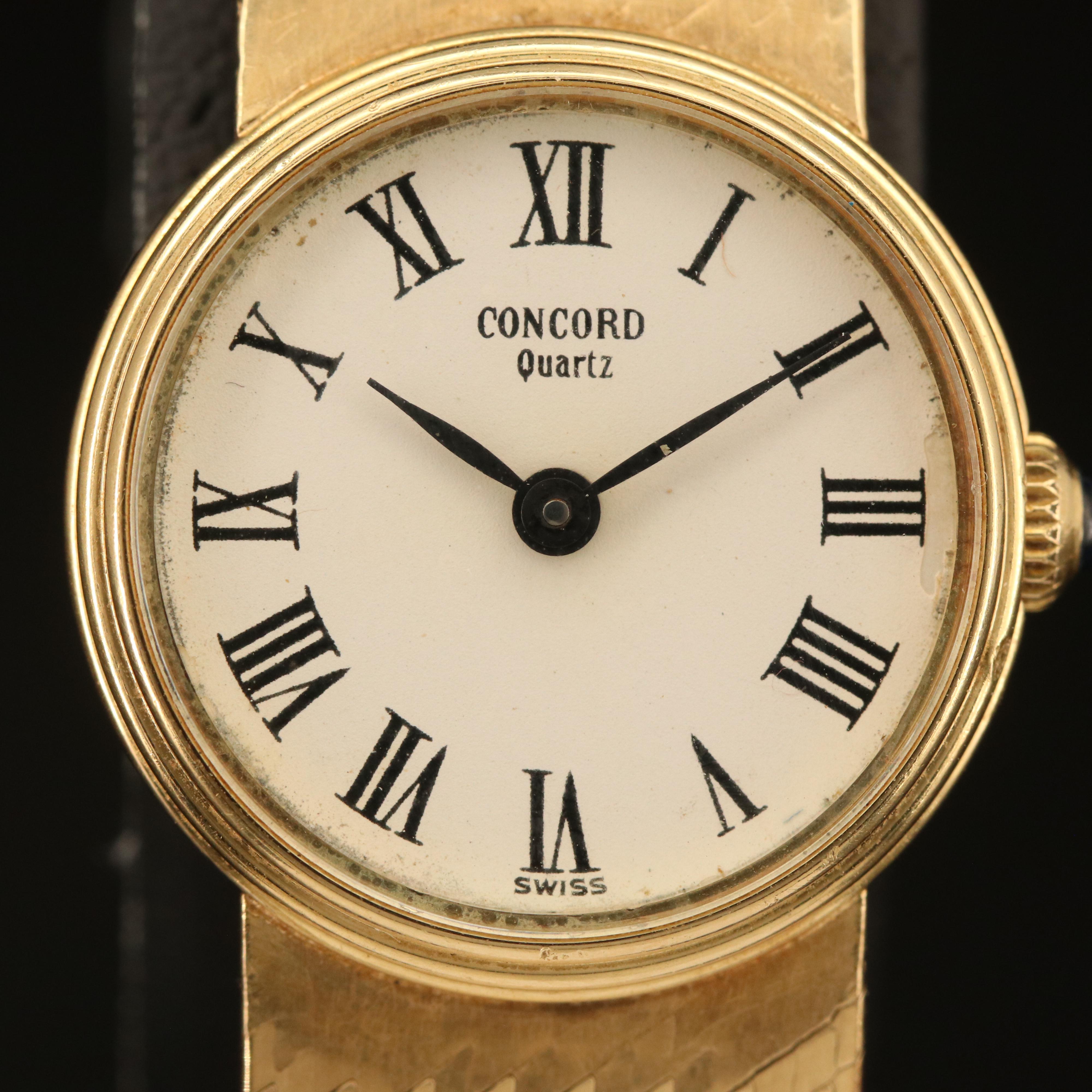 Concord 14K Quartz Wristwatch | EBTH
