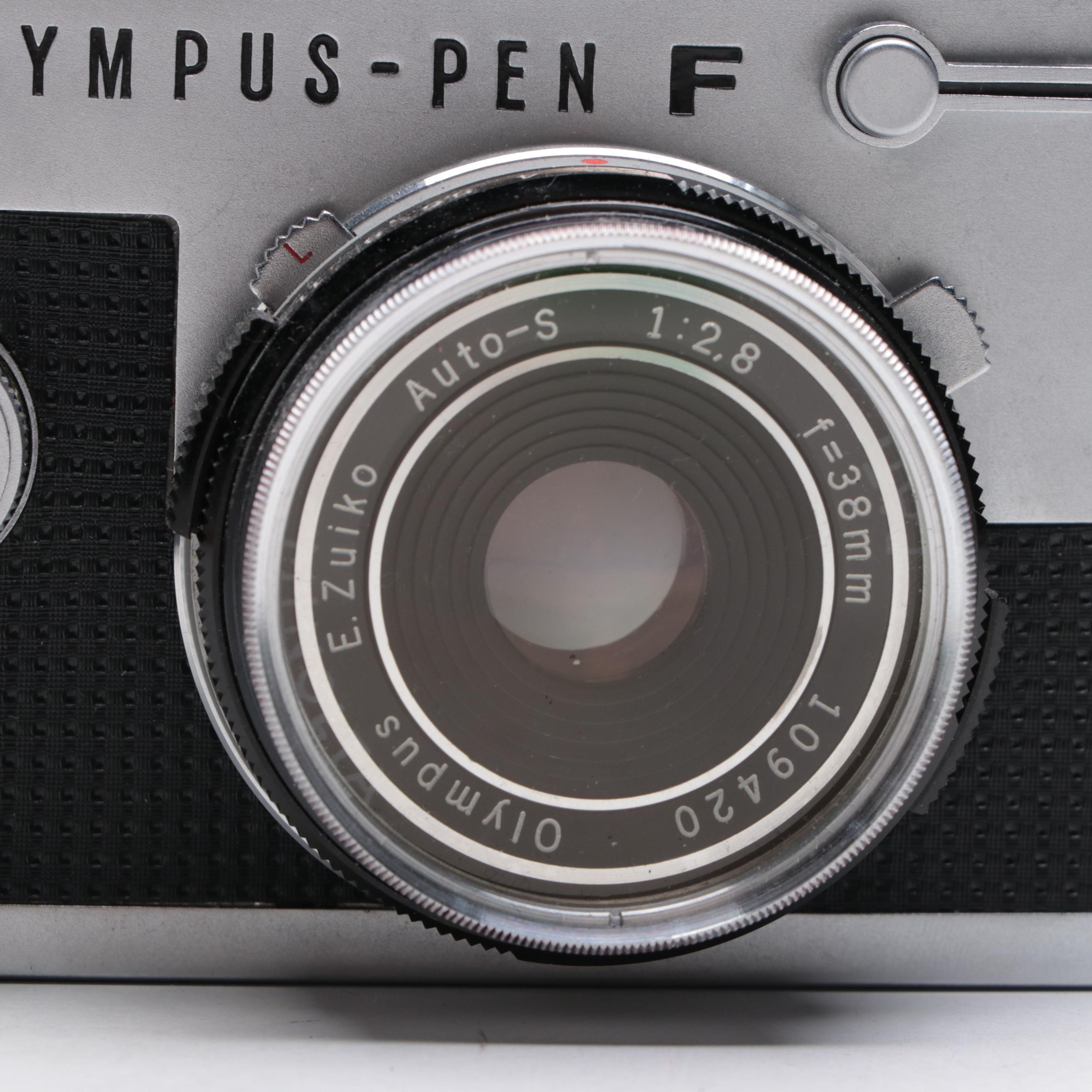 Olympus Pen-F and Minolta Hi-Matic 7SII 35 mm Cameras | EBTH