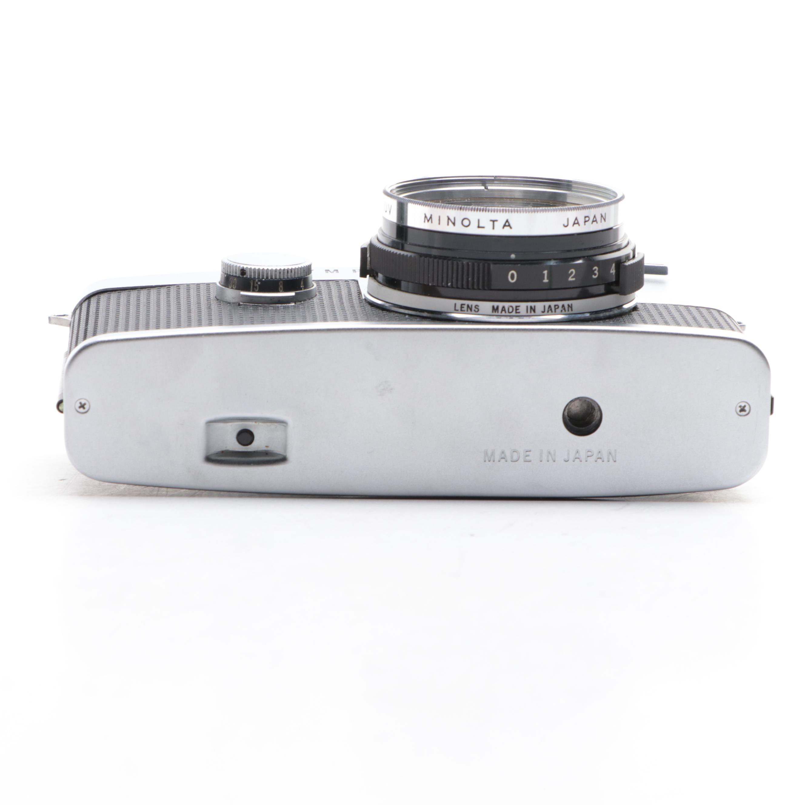 Olympus Pen-F and Minolta Hi-Matic 7SII 35 mm Cameras | EBTH