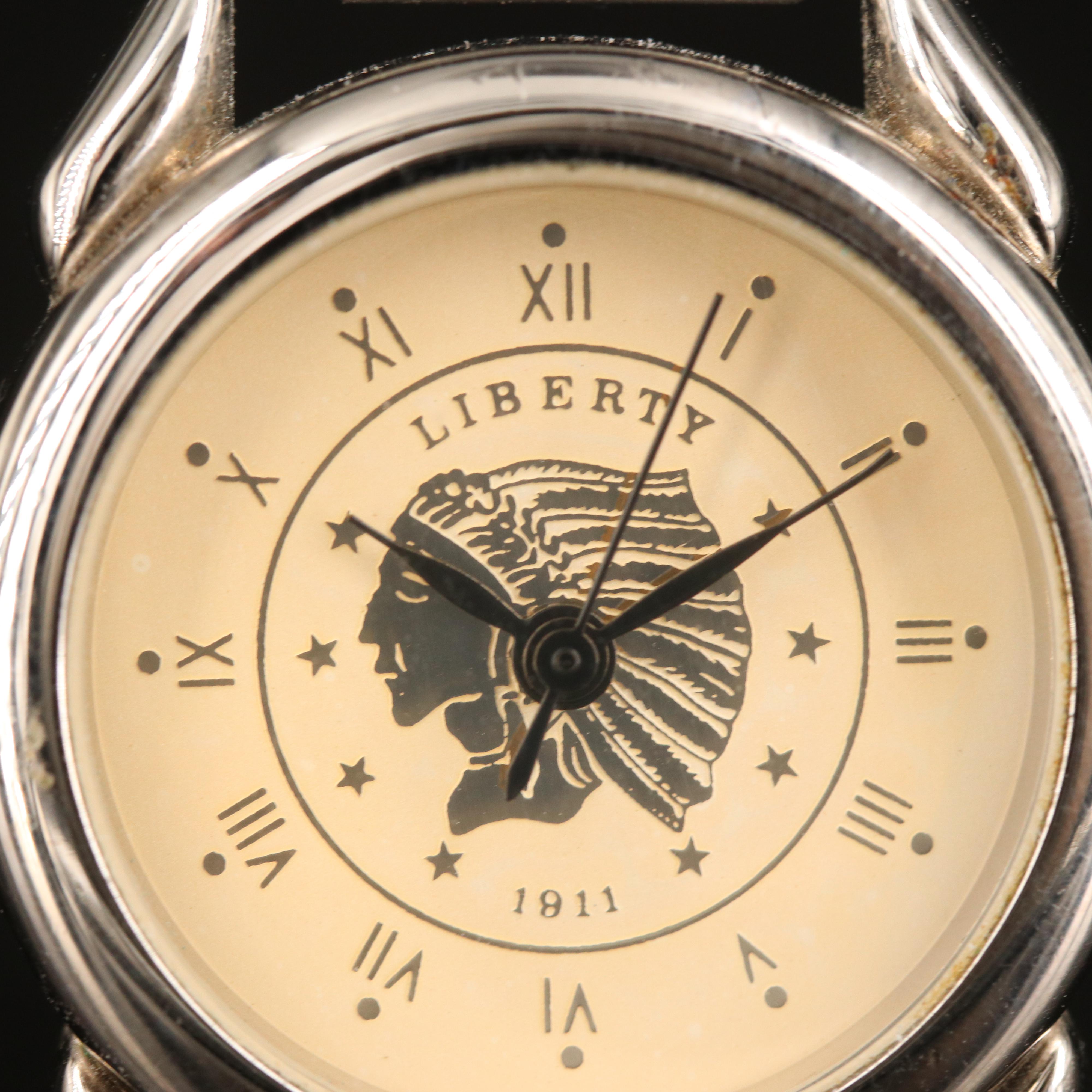 Quartz Wristwatch with Liberty Logo Dial | EBTH