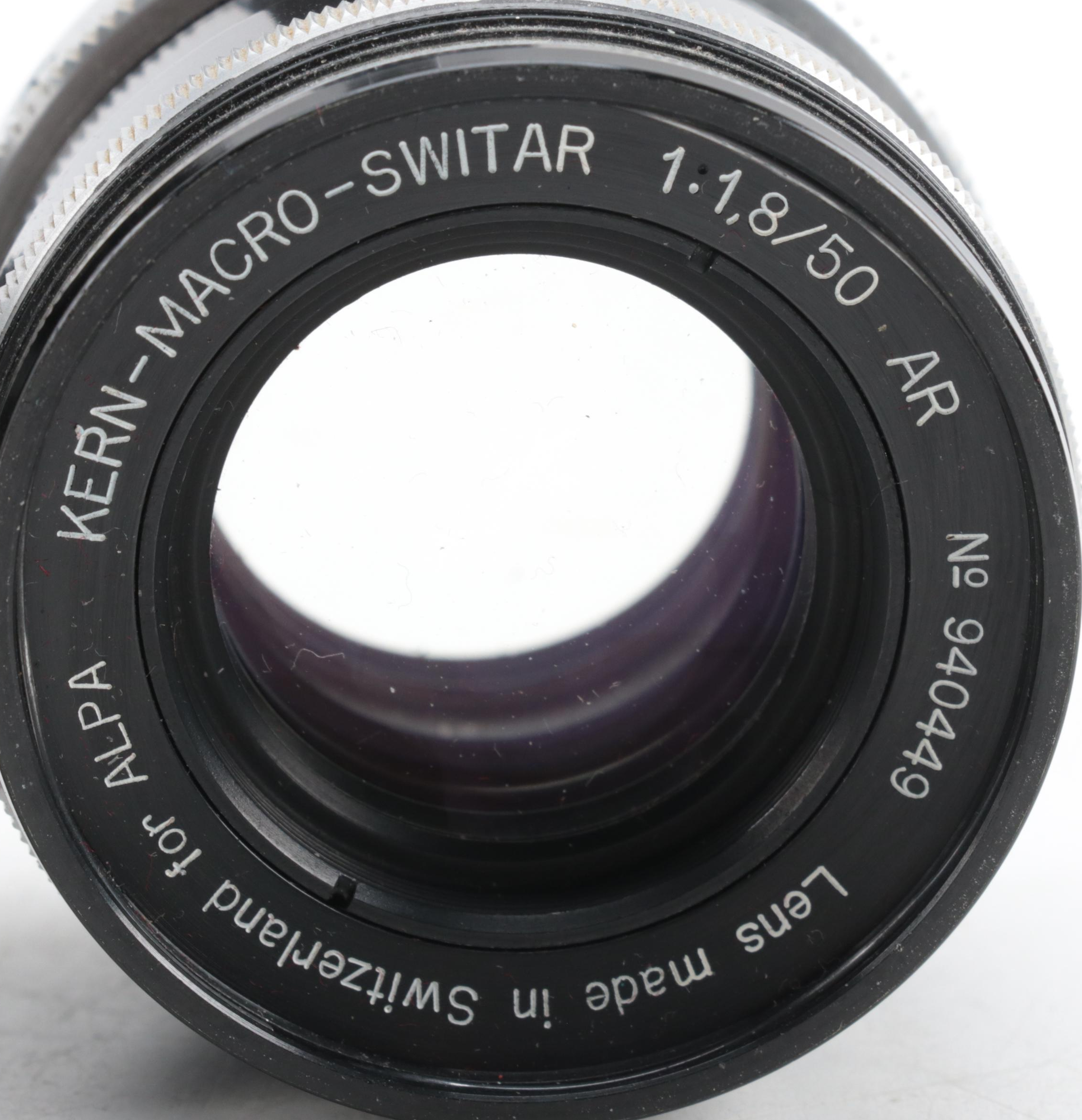 Alpa Reflex 10D and 6B rangefinder Cameras With Lenses, Mid-20th ...