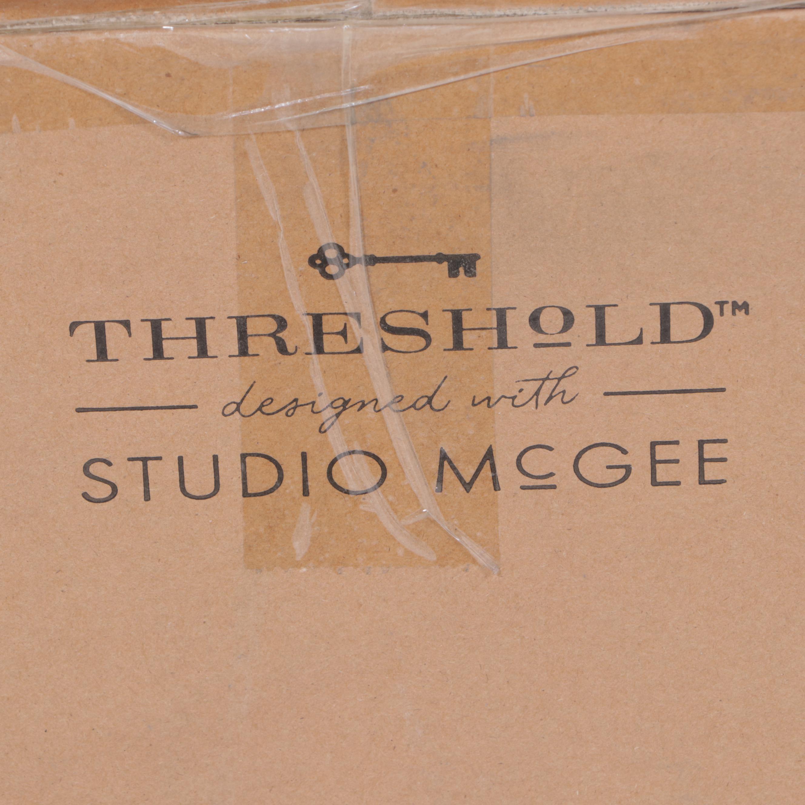 Two Threshold with Studio McGee Blue Creek Campaign Side Tables | EBTH