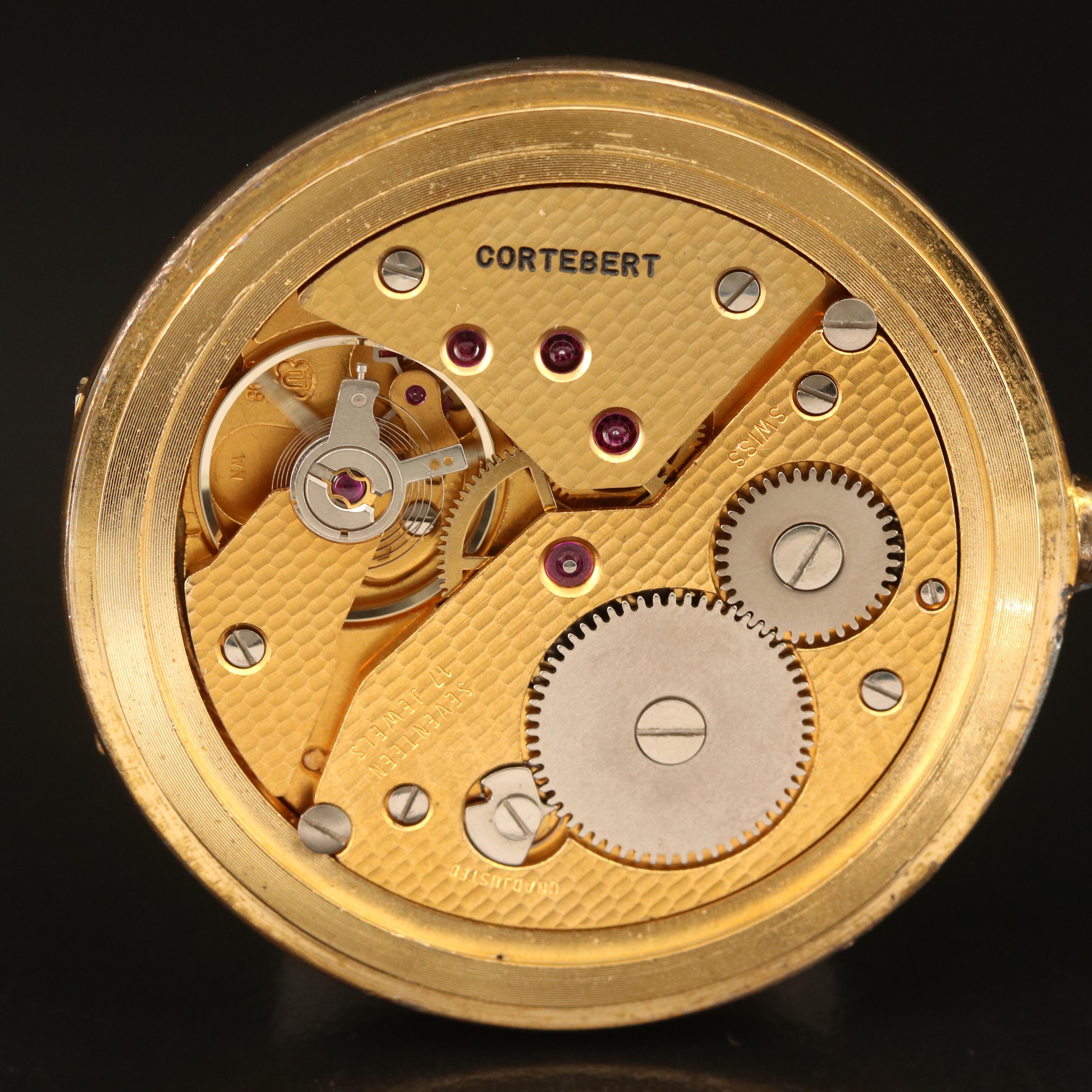 Cortebert Gold-Filled Swiss Pocket Watch | EBTH