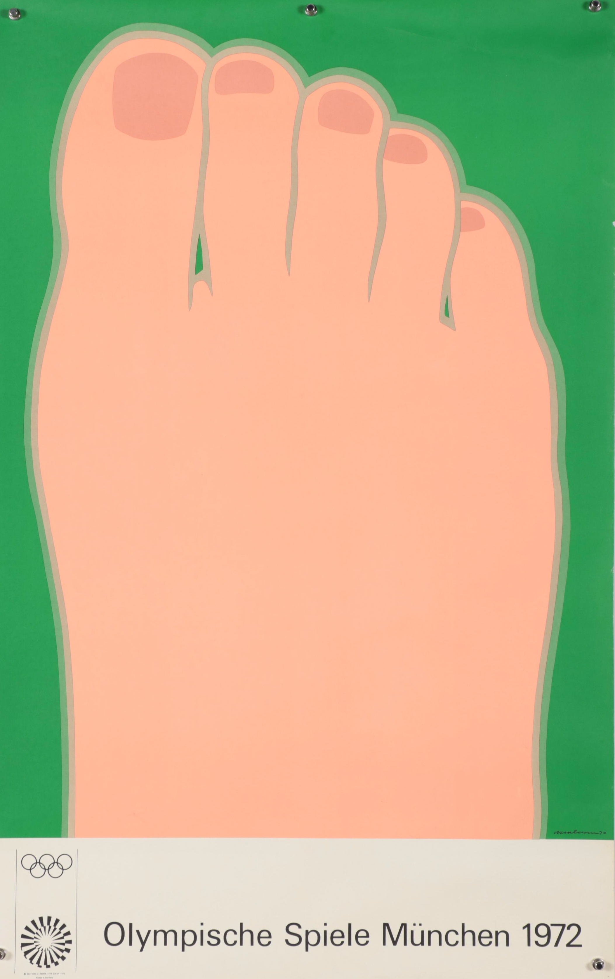 Tom Wesselmann Serigraph Poster for 1972 Olympics | EBTH