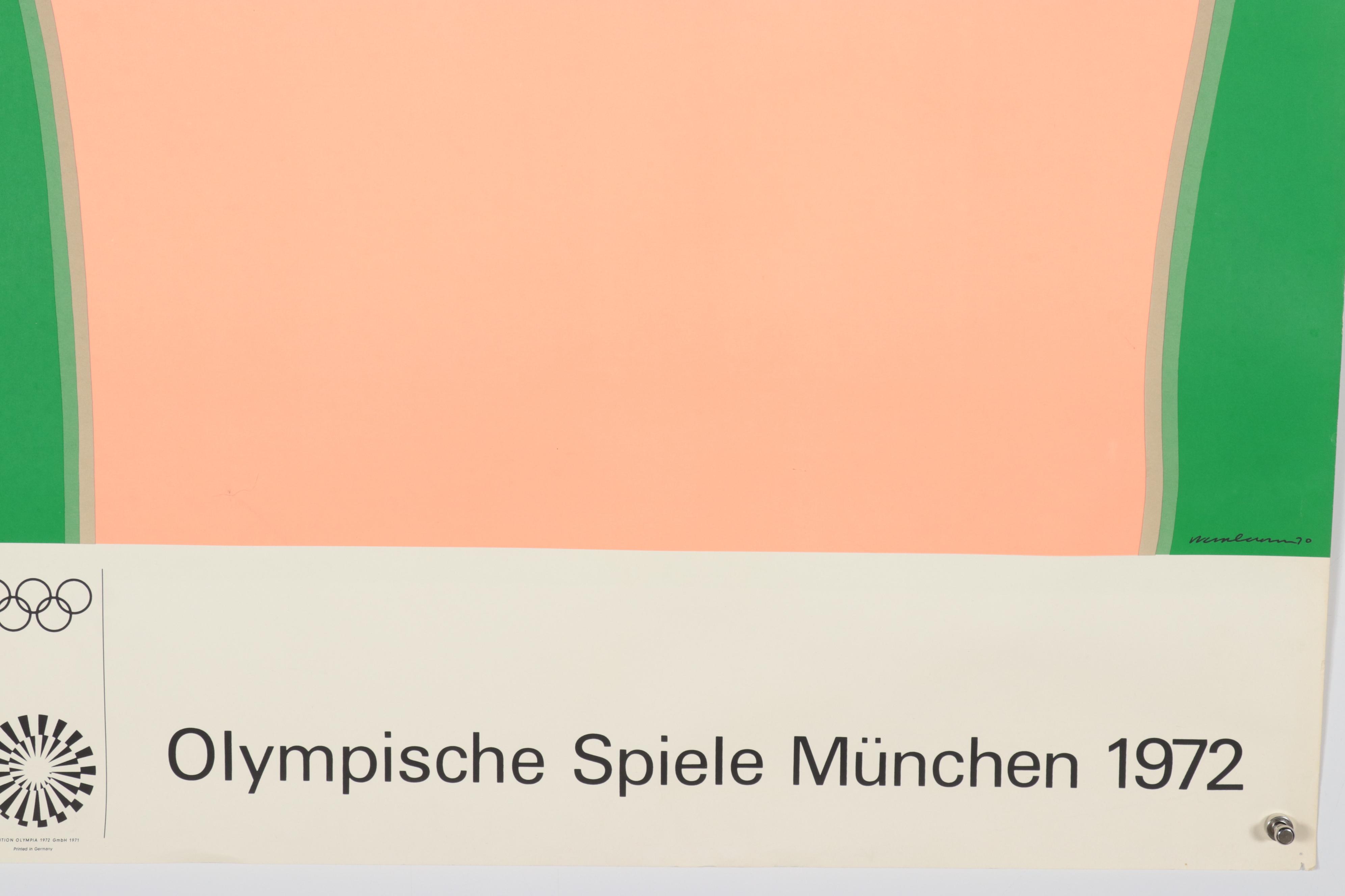 Tom Wesselmann Serigraph Poster for 1972 Olympics | EBTH