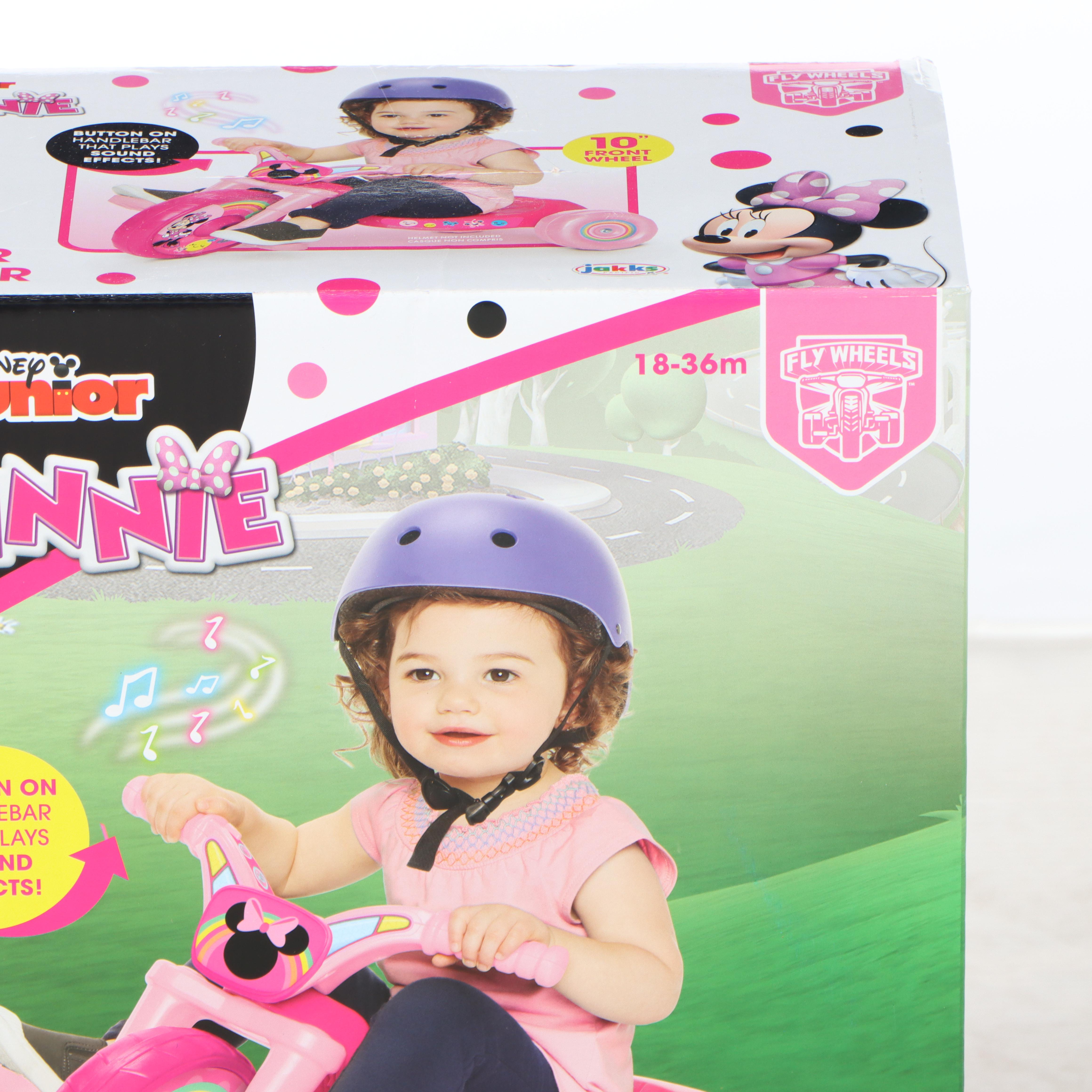Disney Minnie Mouse Junior Cruiser 10" Fly Wheels Trike | EBTH