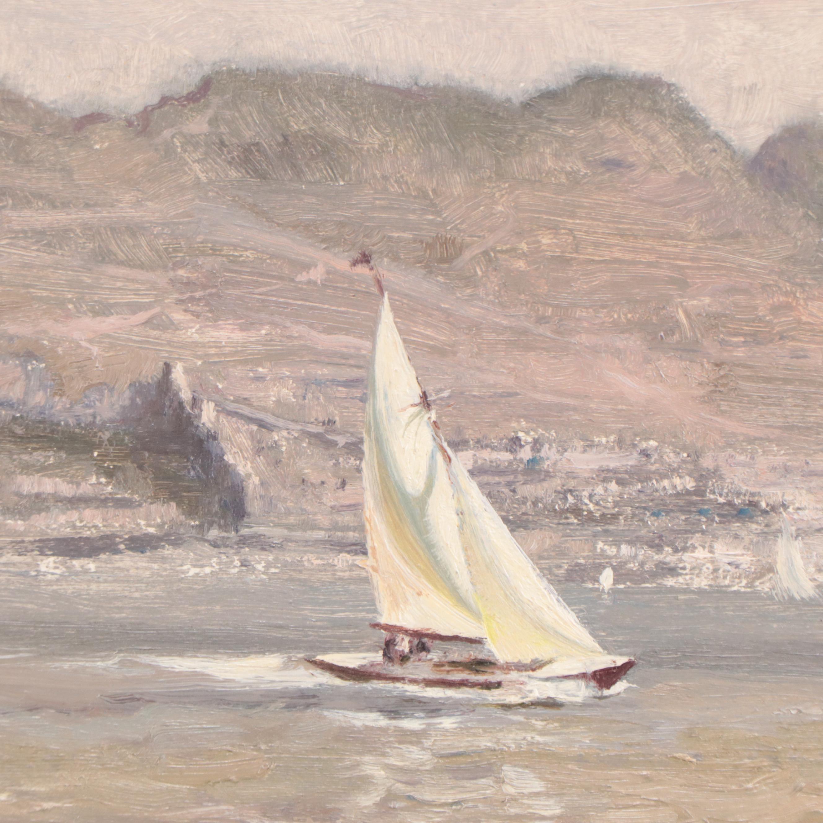 Kenneth Denton Gibraltar Coastal Landscape "The Rock" | EBTH