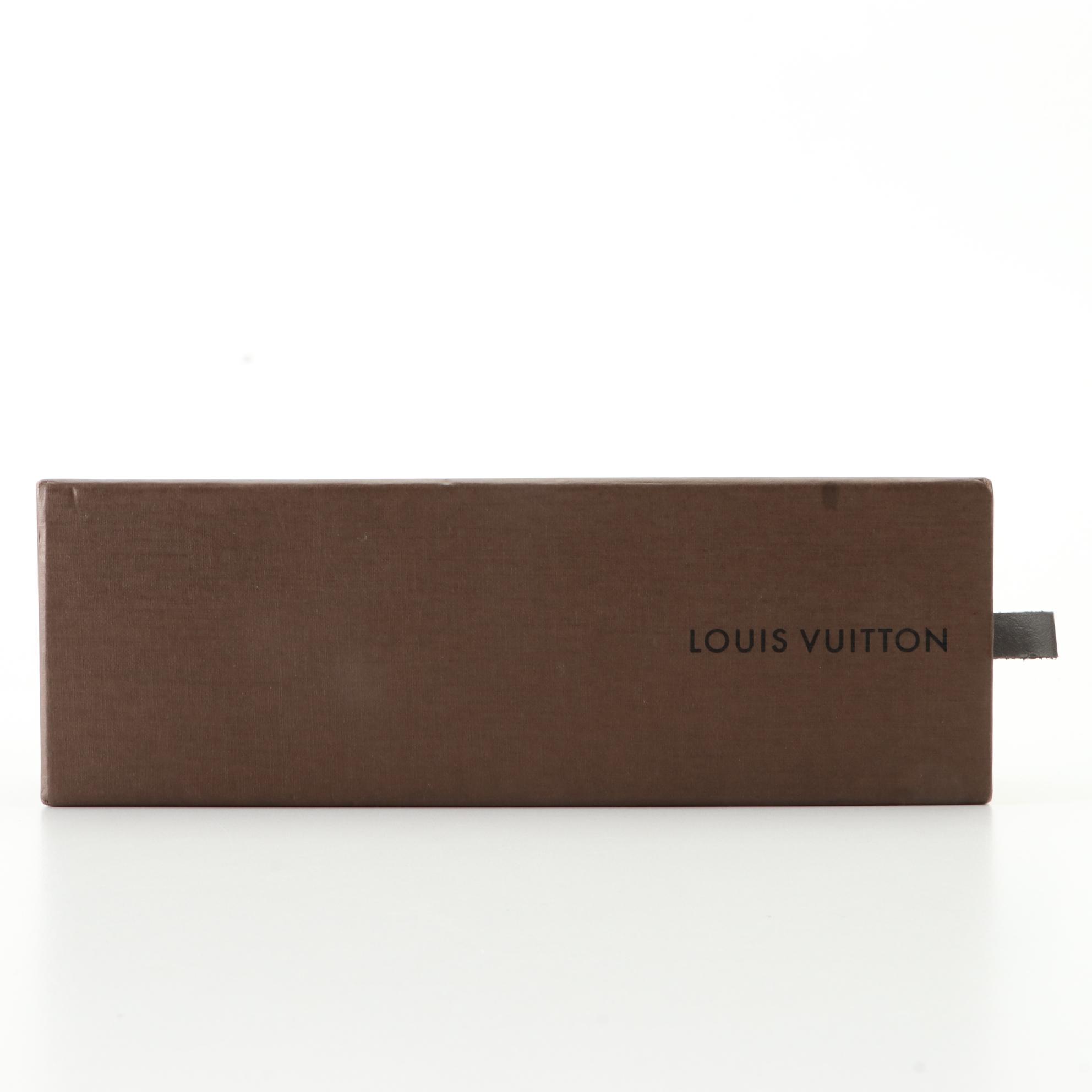Louis Vuitton Jet Point Damier Ballpoint Pen with Box | EBTH