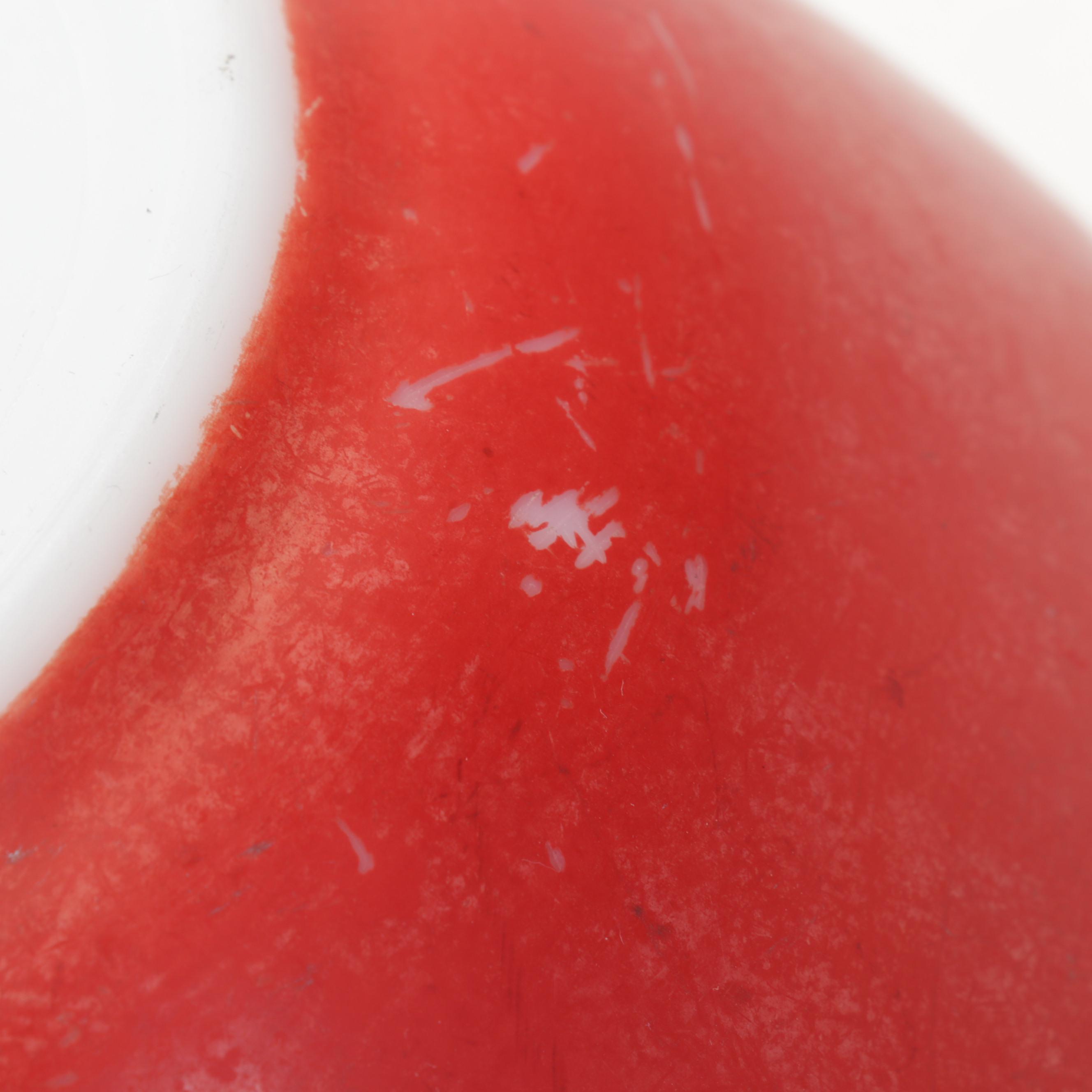 Pyrex "Primary Colors" Set of Four Glass Mixing Bowls, Mid to Late 20th ...