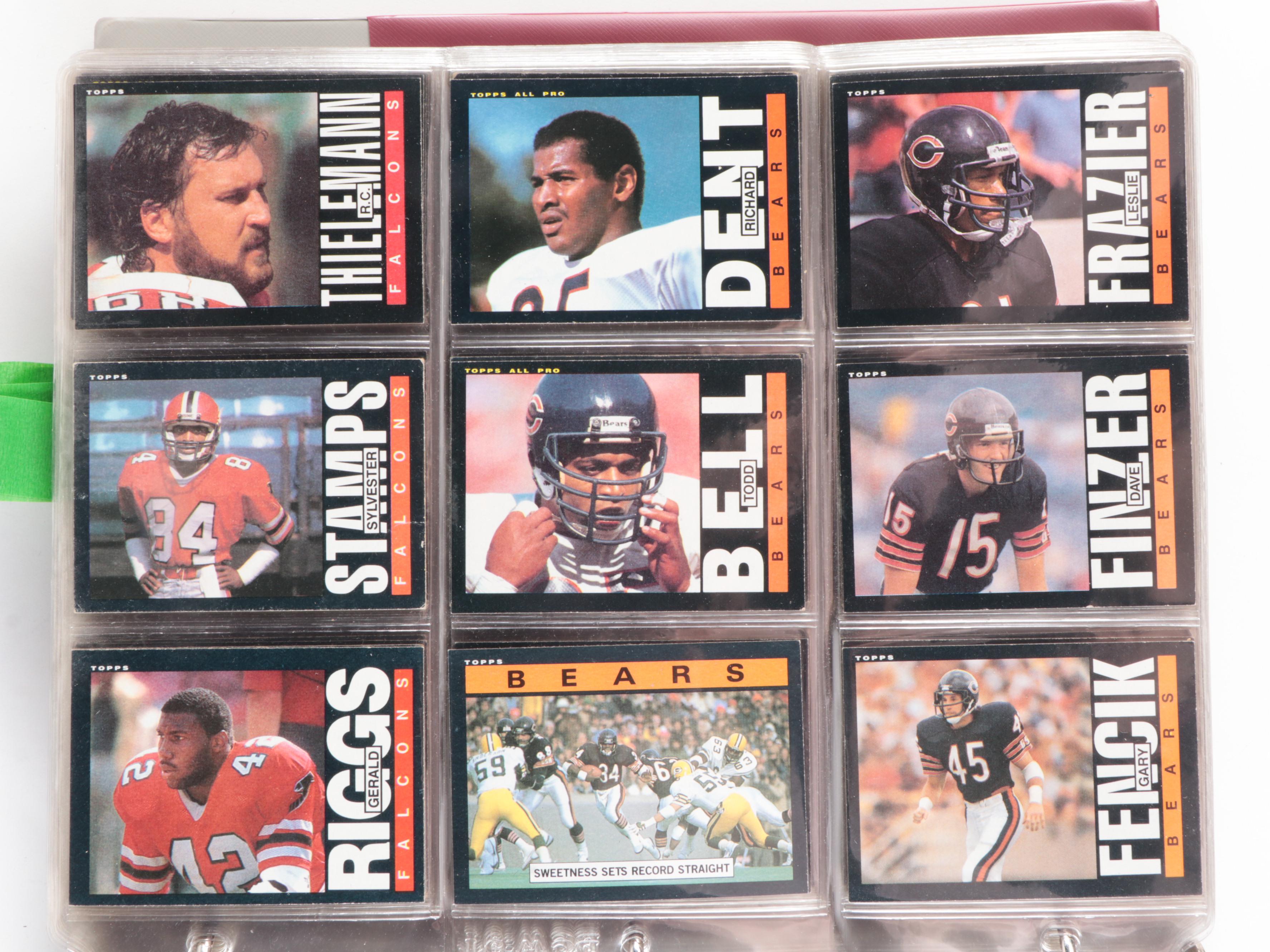 1985 Topps Football Cards Complete Set Including Moon Rookie and More ...