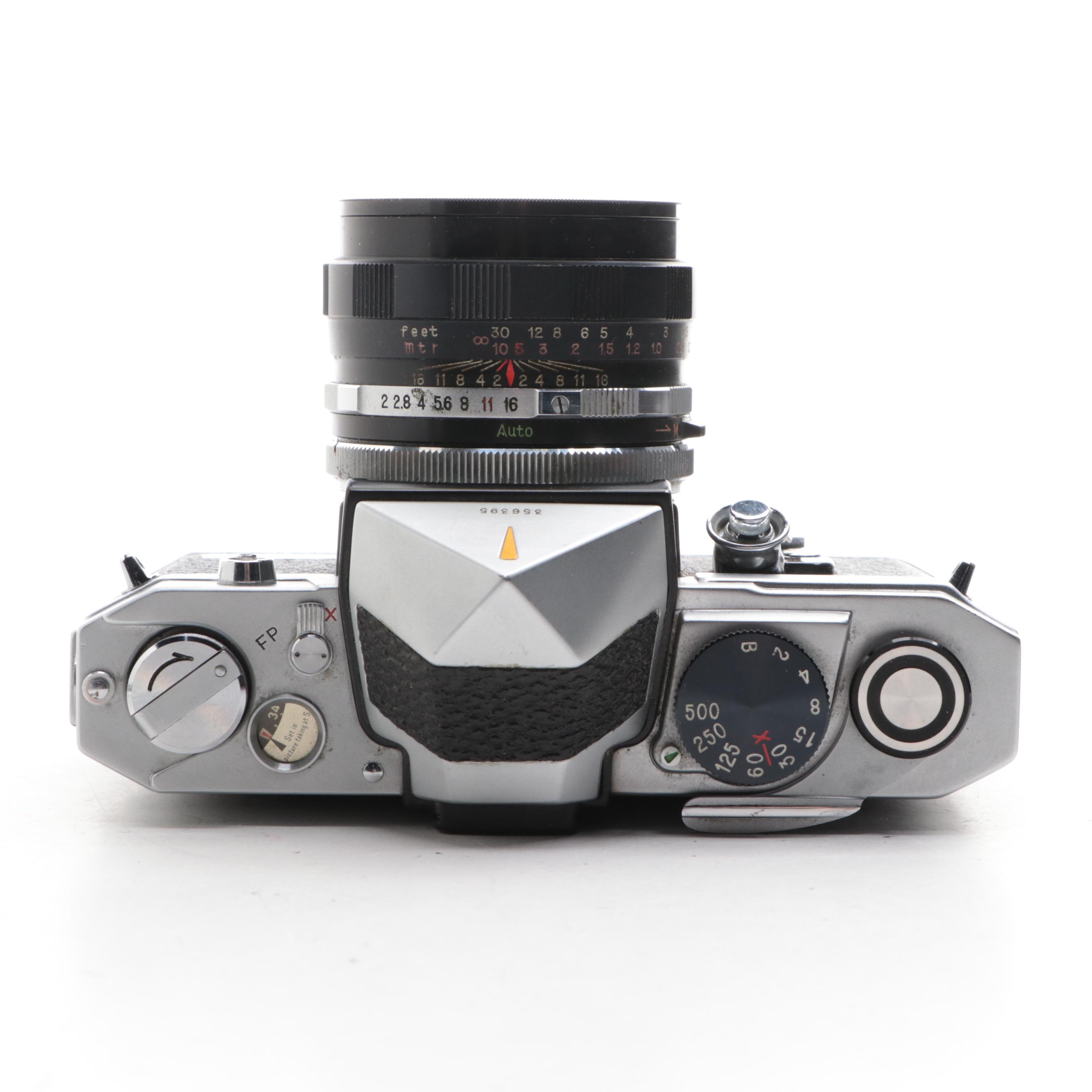 Aires 35-III and Petri Flex-V 35 mm Cameras, Mid-20th Century | EBTH