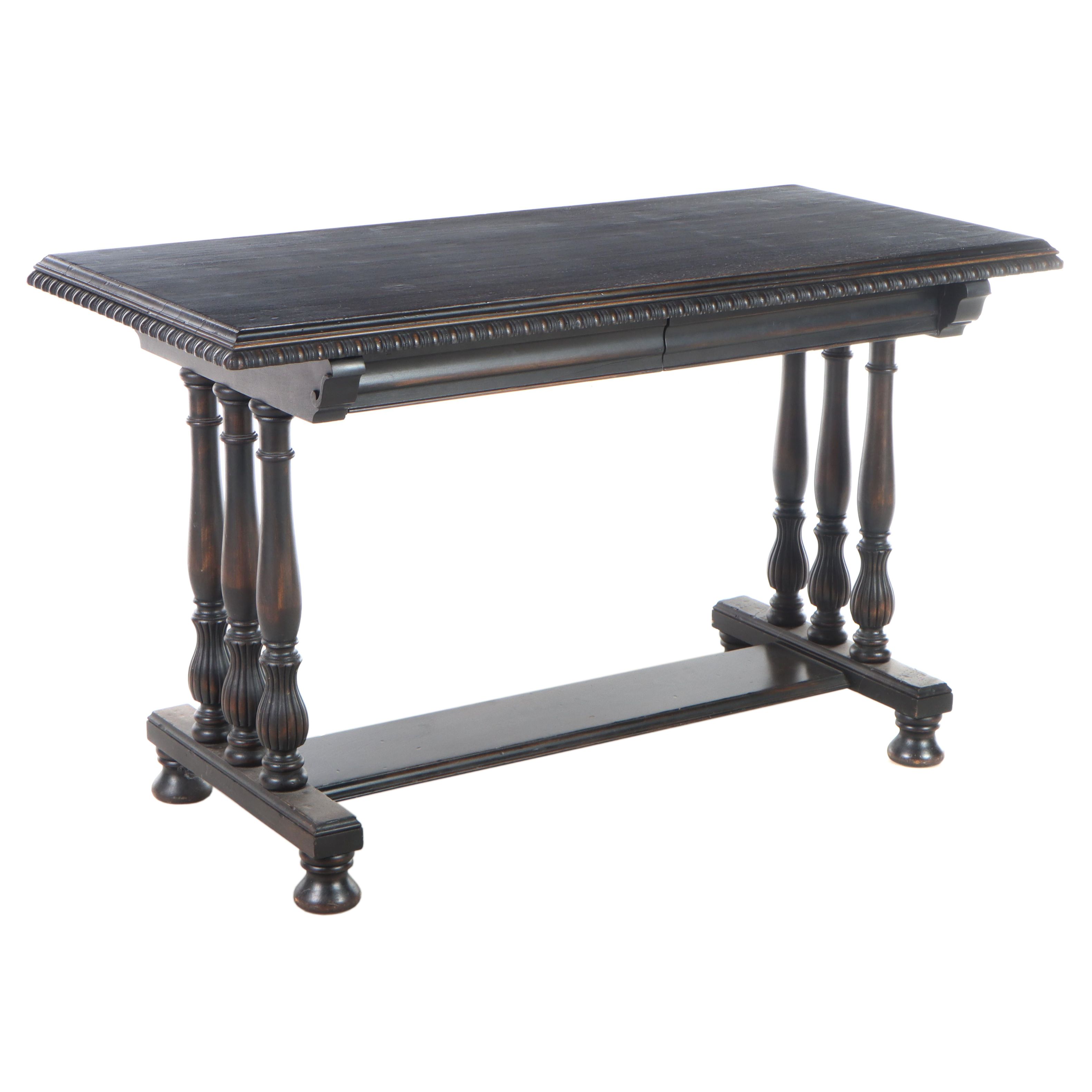 Imperial Furniture Regency Style Mahogany Library Table, circa 1930 | EBTH