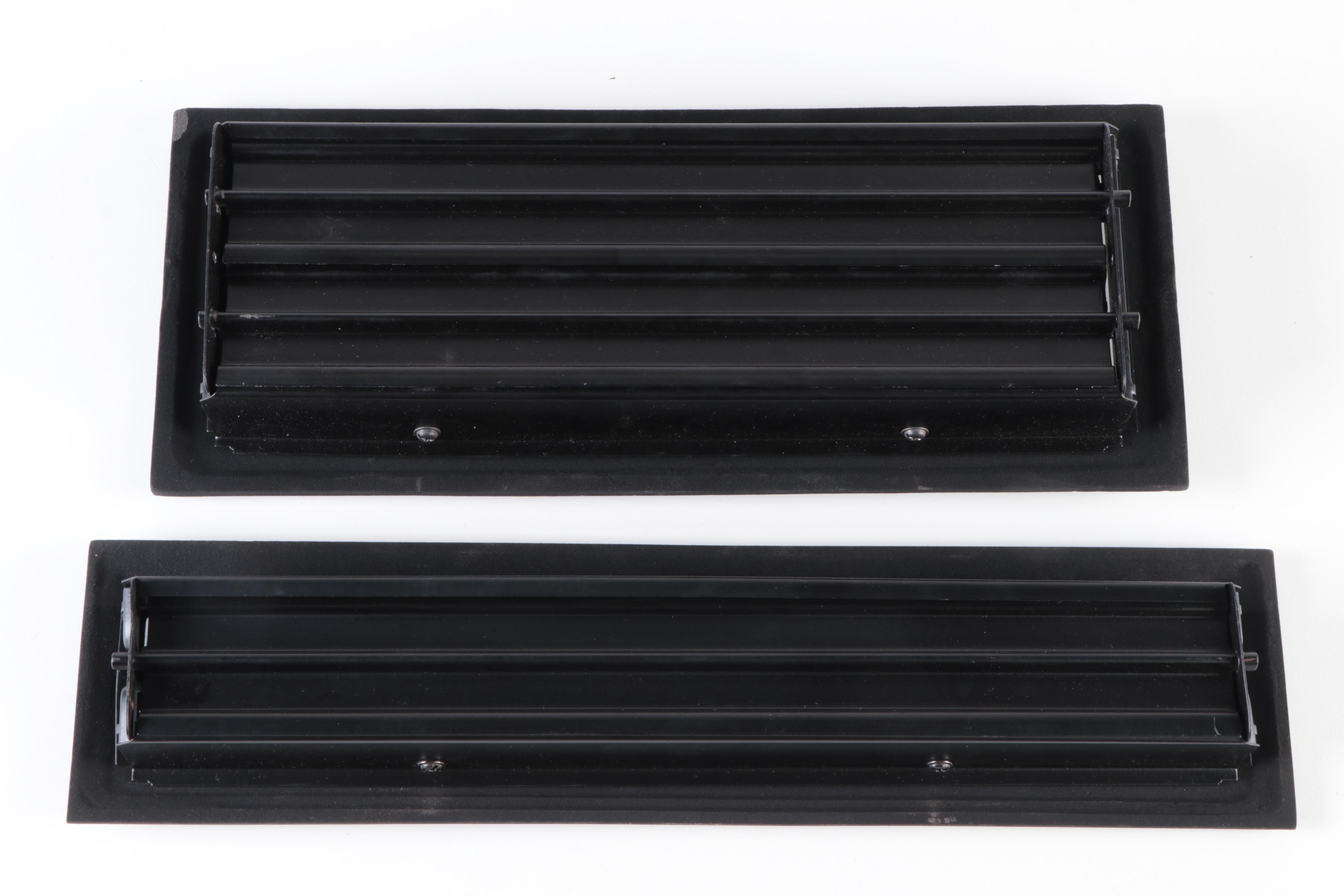 Mission Style Cast Iron Floor Air Registers | EBTH