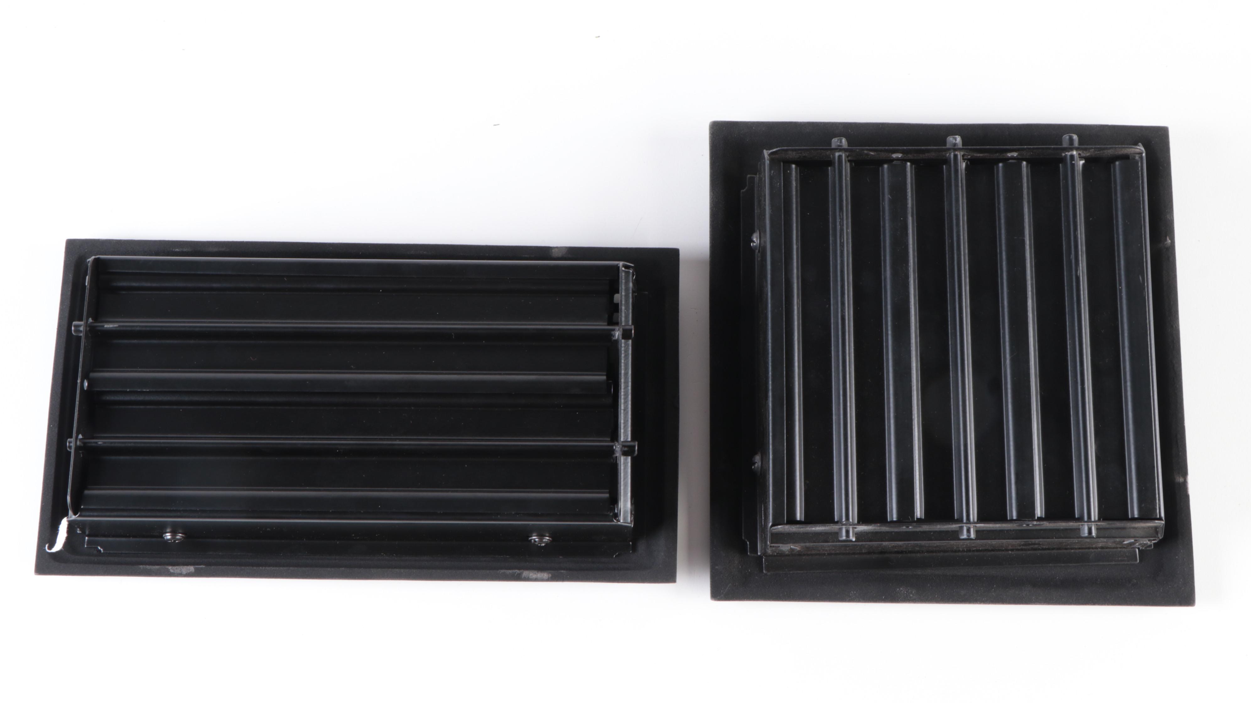 Mission Style Cast Iron Floor Air Registers | EBTH