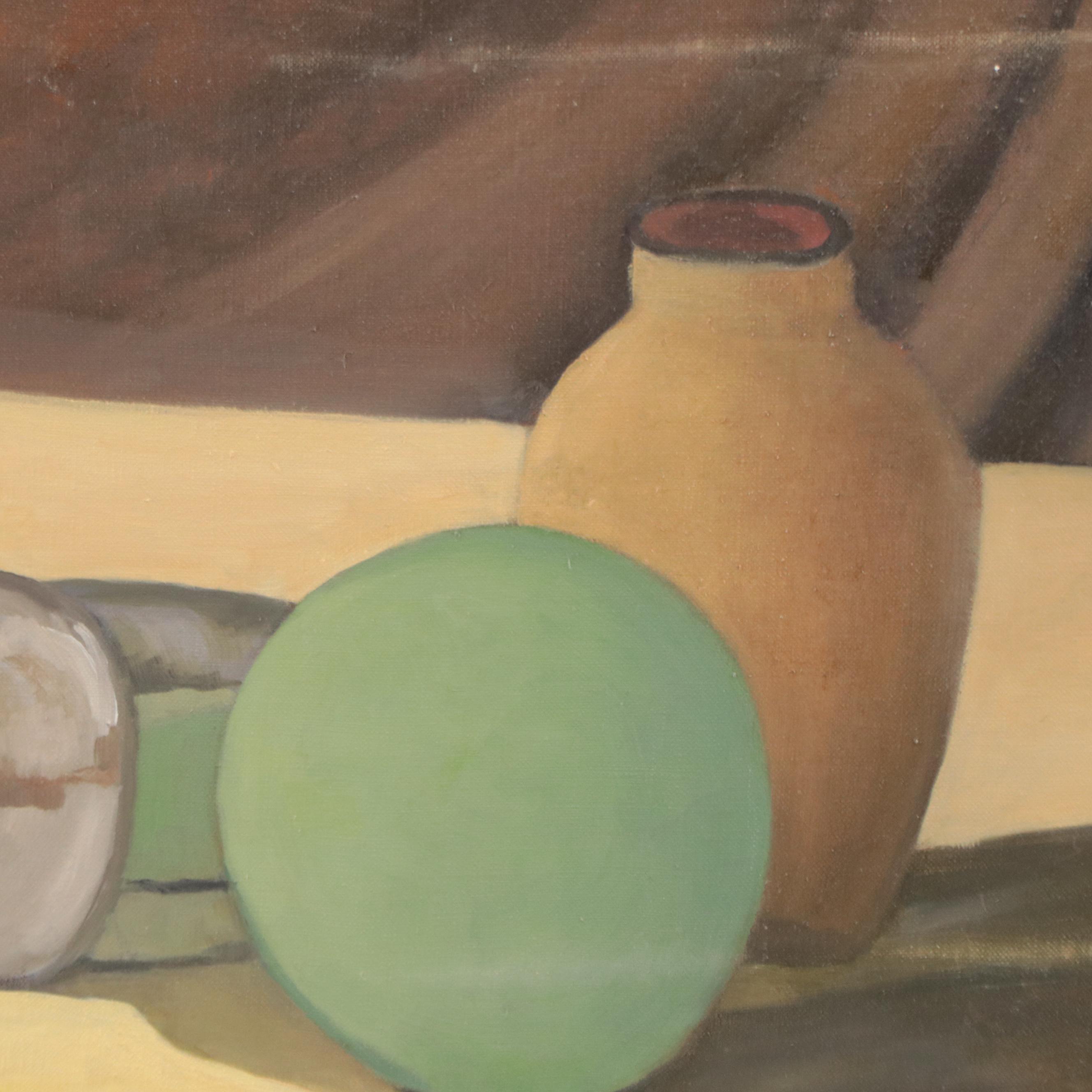 Katrina Halter Still Life Oil Painting of Vessels | EBTH