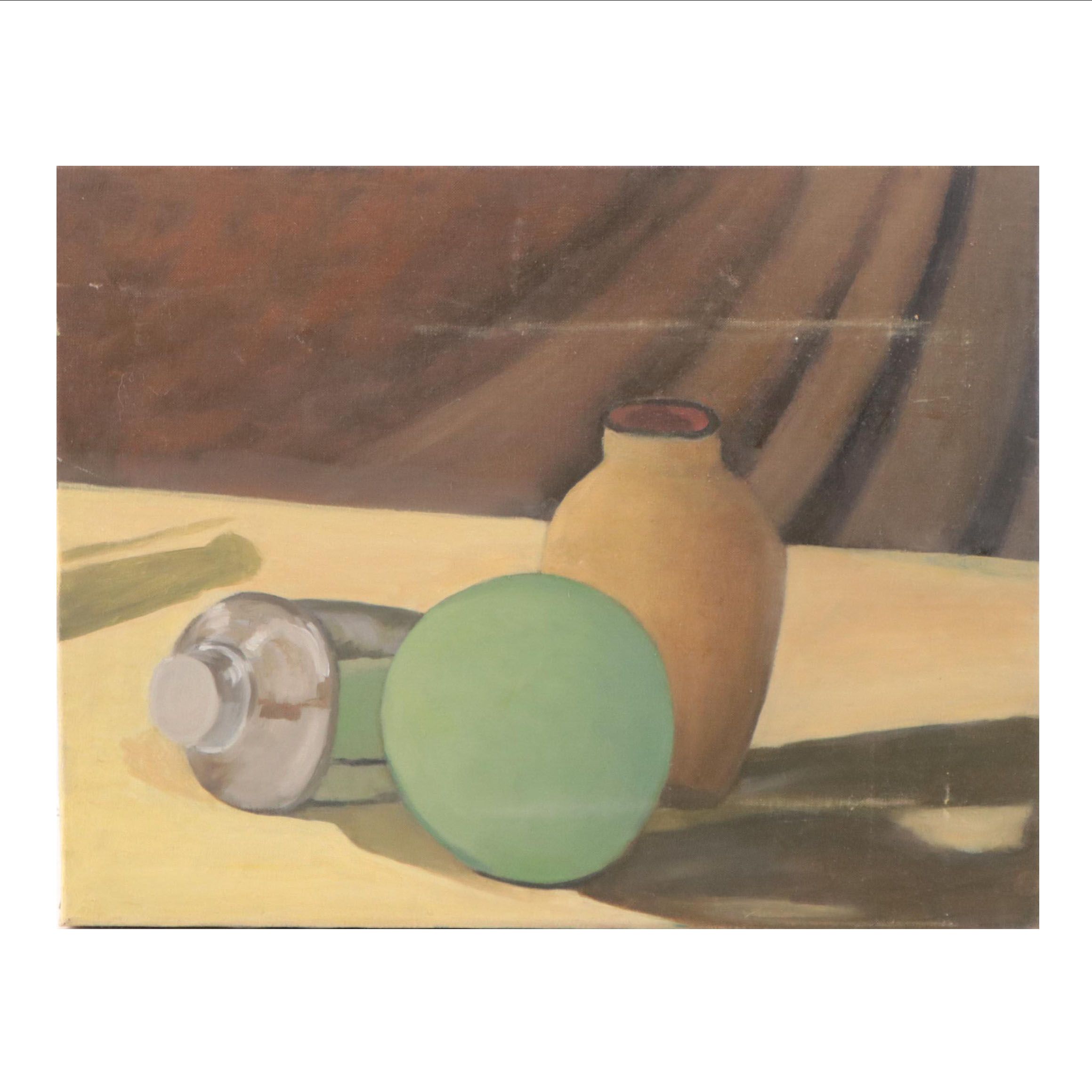 Katrina Halter Still Life Oil Painting of Vessels | EBTH