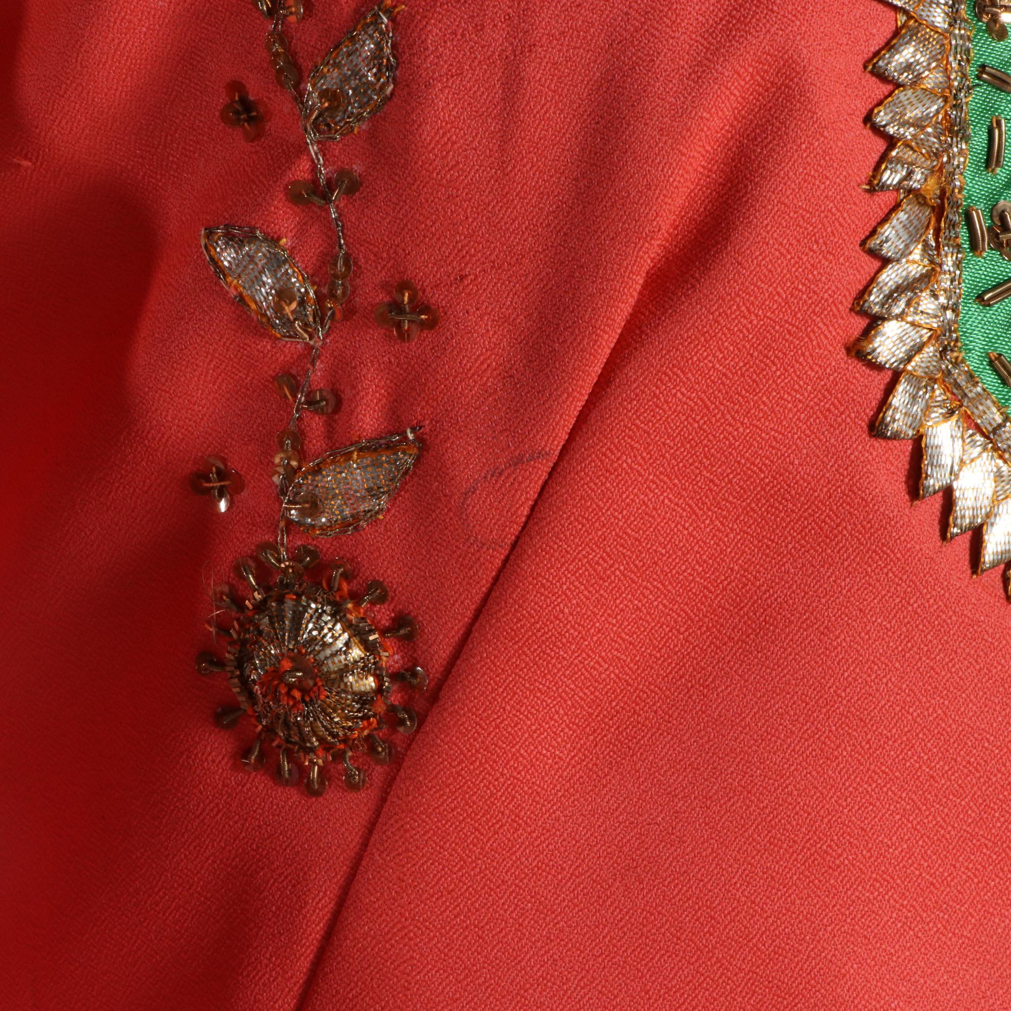 Shahdin Embellished Salwar Kameez with Moon Sequined Sash | EBTH