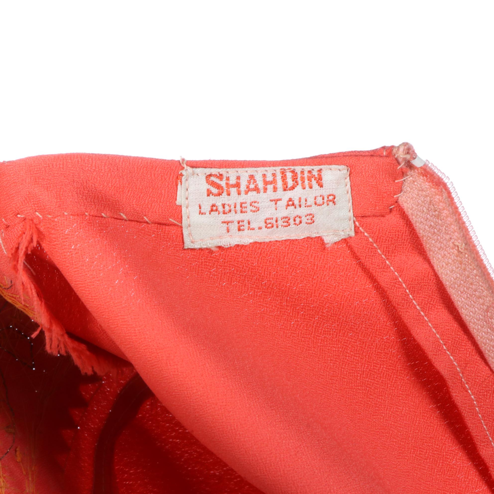 Shahdin Embellished Salwar Kameez with Moon Sequined Sash | EBTH