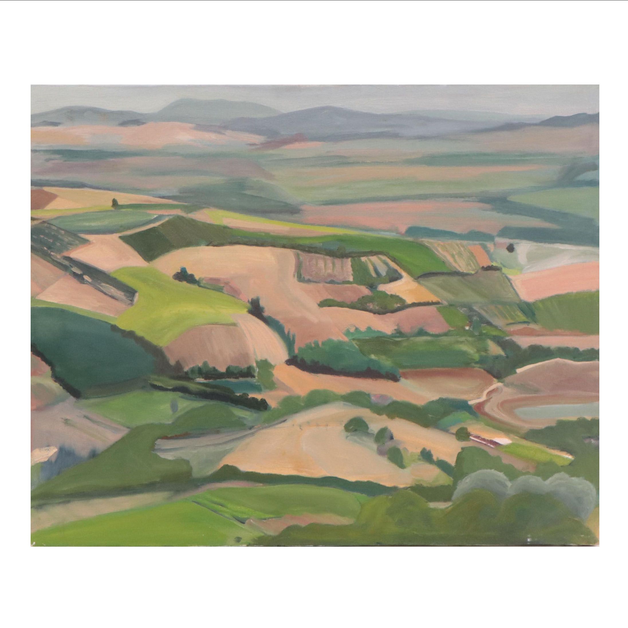 Katrina Halter Landscape Oil Painting | EBTH