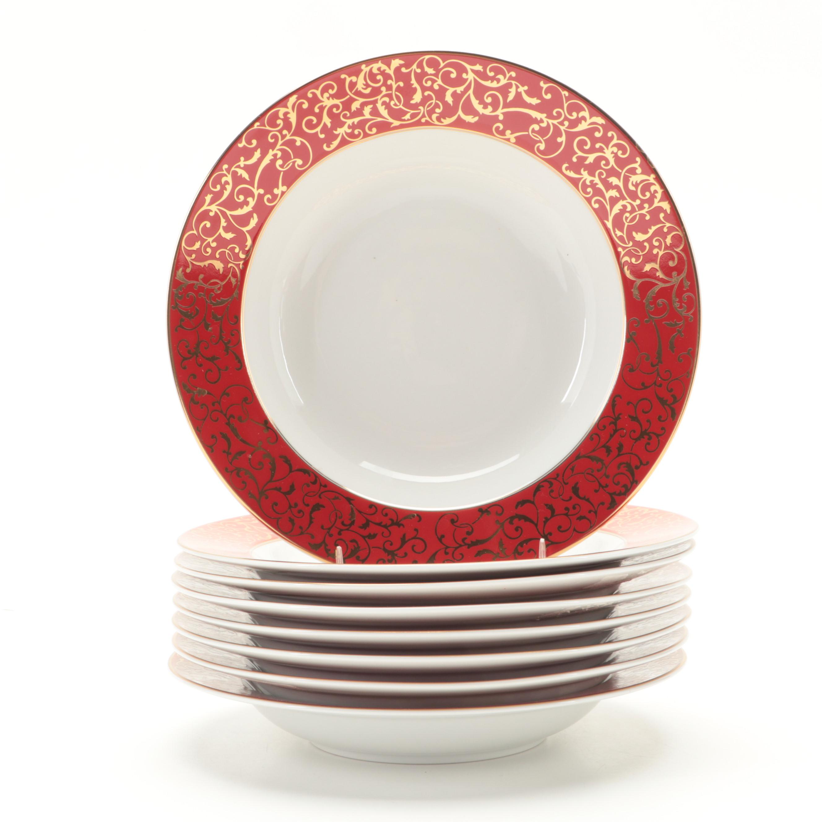 Mikasa "Parchment Red" China Dinnerware, 2005-2009 | EBTH