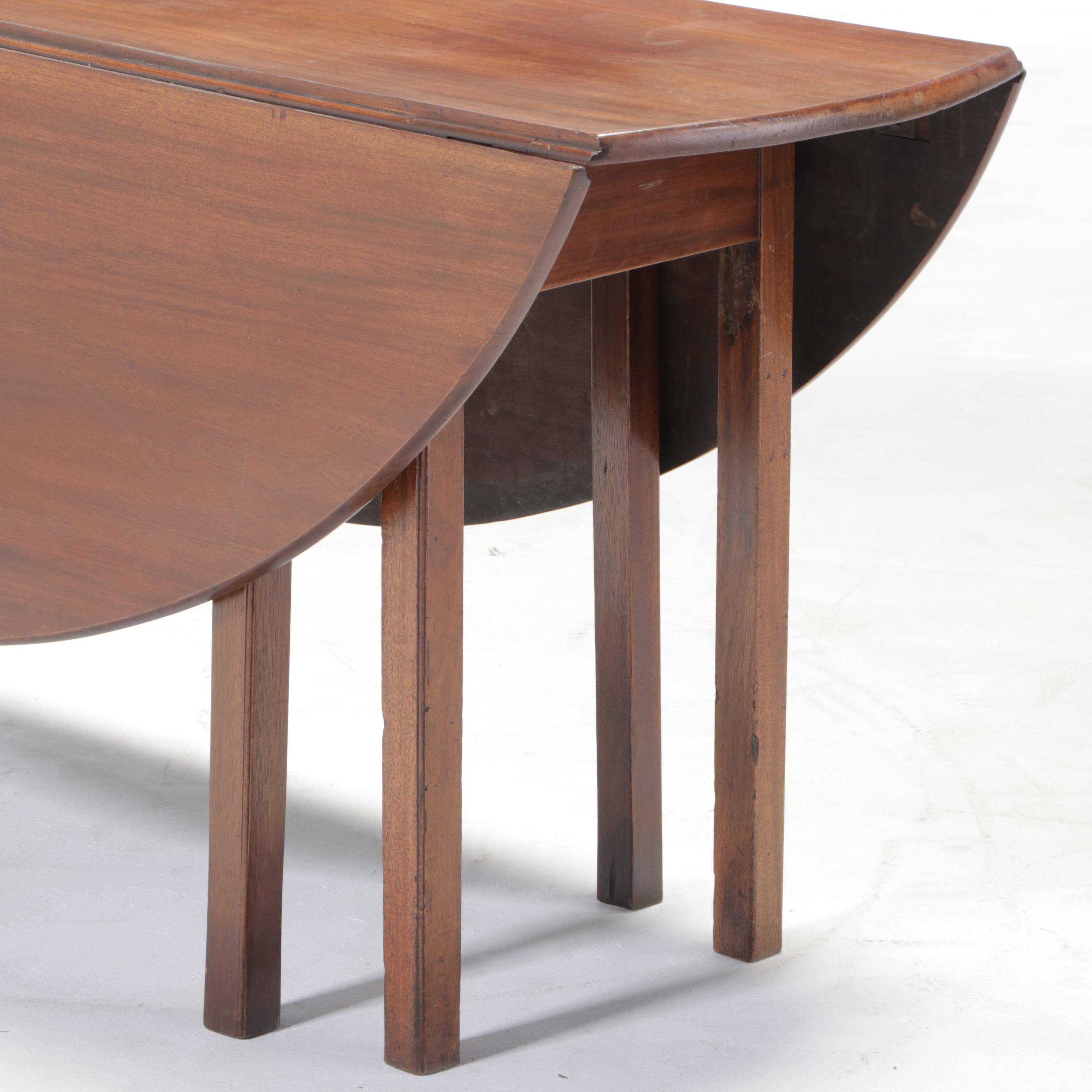 George III Mahogany Wake Table, Late 18th Century | EBTH