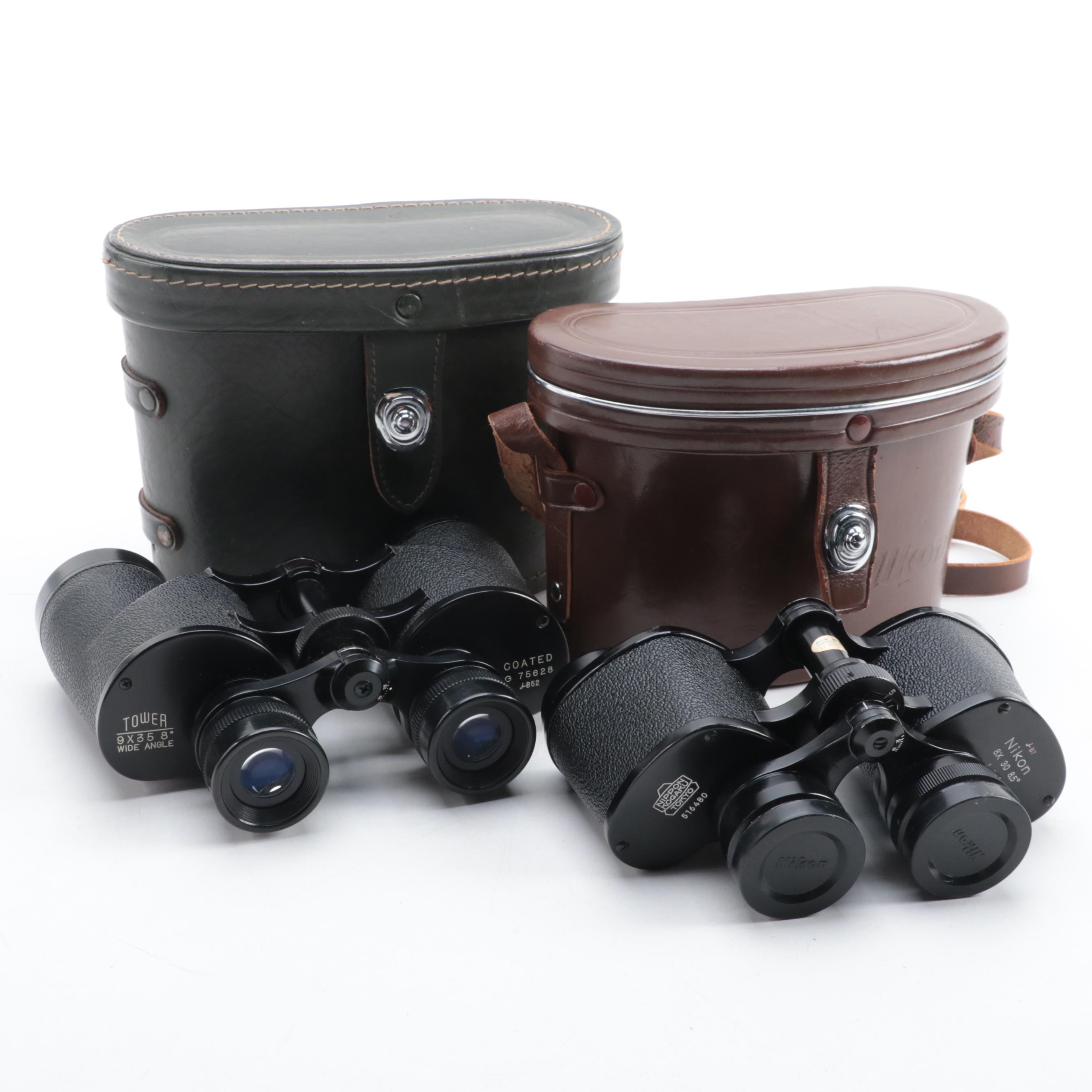 Nikon and Tower Binoculars | EBTH