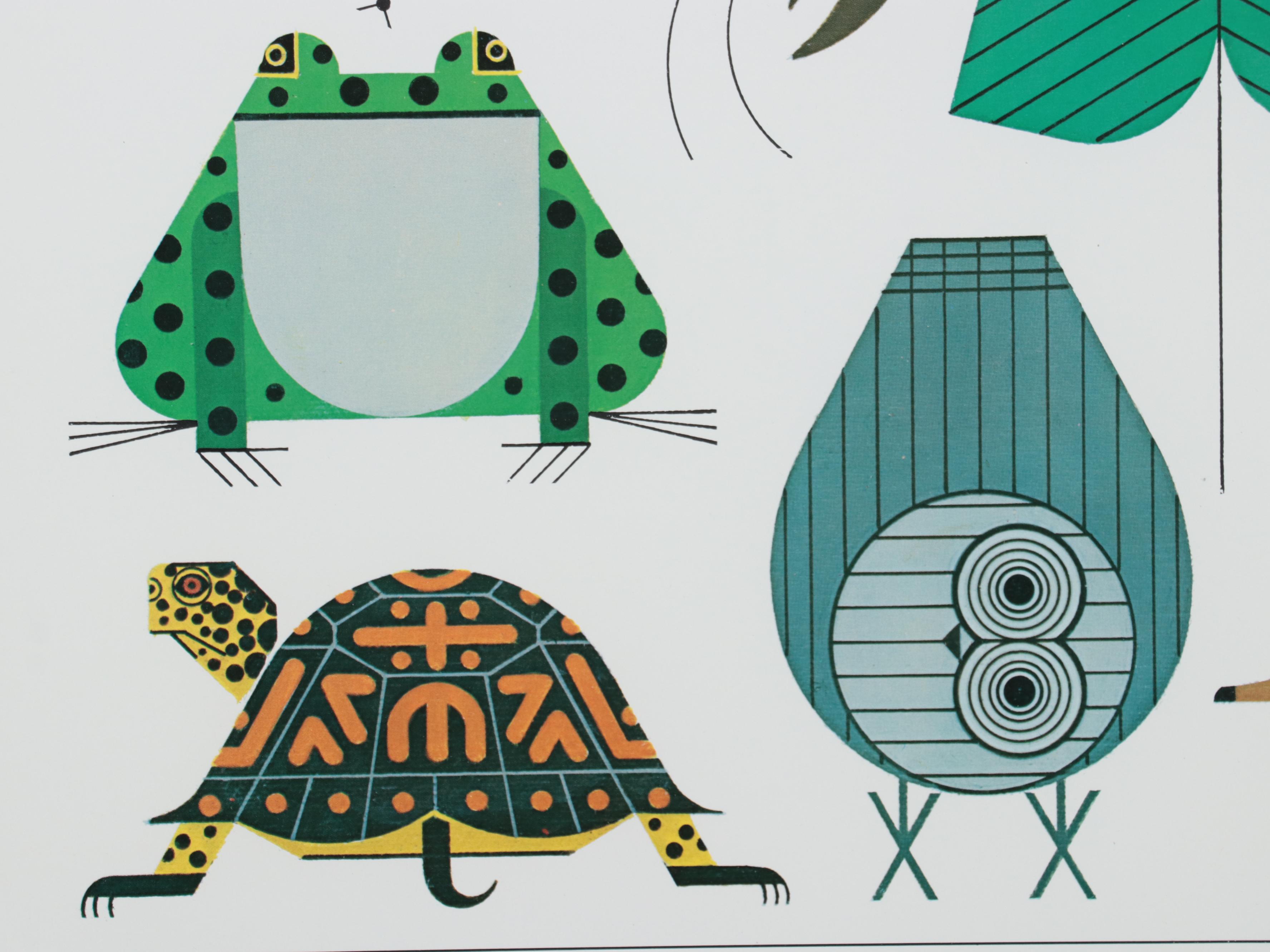 Charley Harper Offset Lithograph "Space For All Species" | EBTH