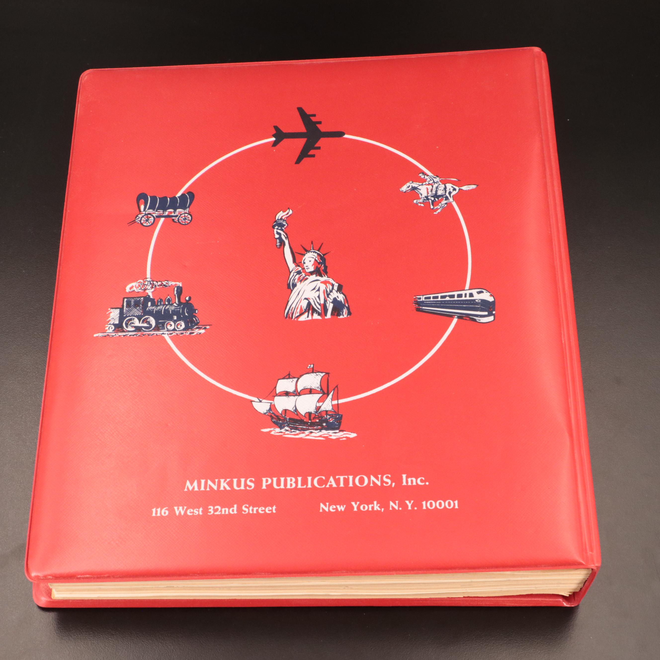 Postage Stamp Collection in Minkus "All American Stamp Album" | EBTH