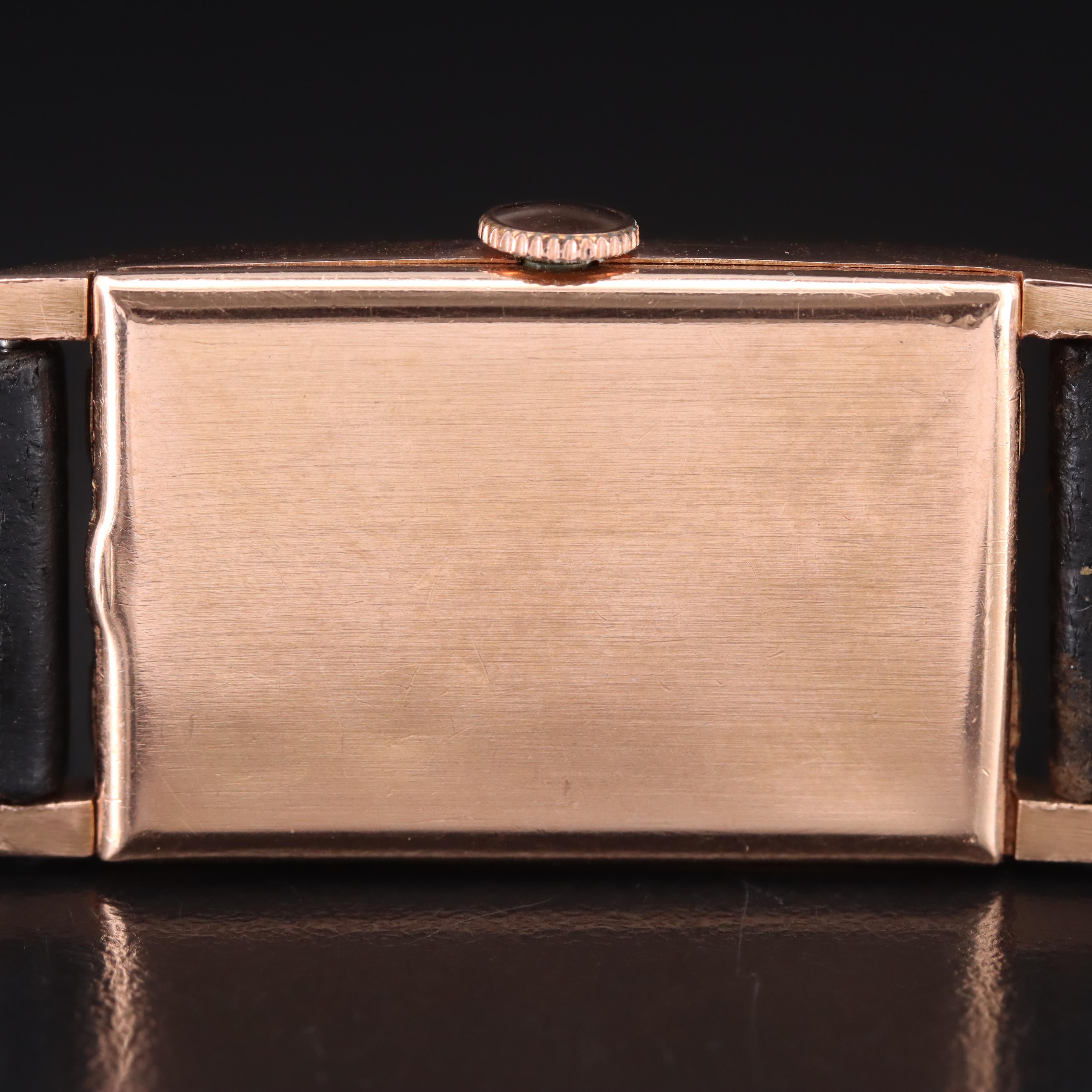 Vintage 14K Rose Gold Longines Stem Wind Wristwatch | EBTH