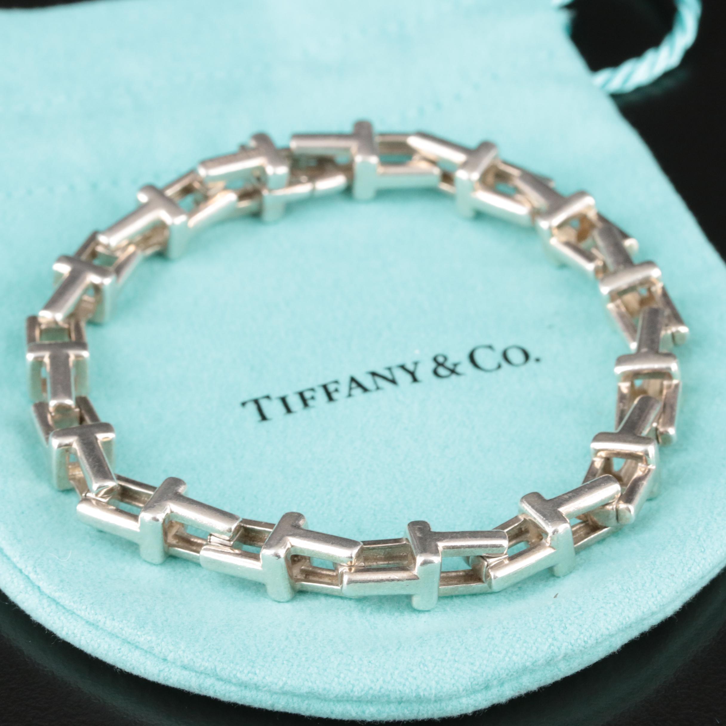 Tiffany & Co. Sterling T-Chain Bracelet | EBTH