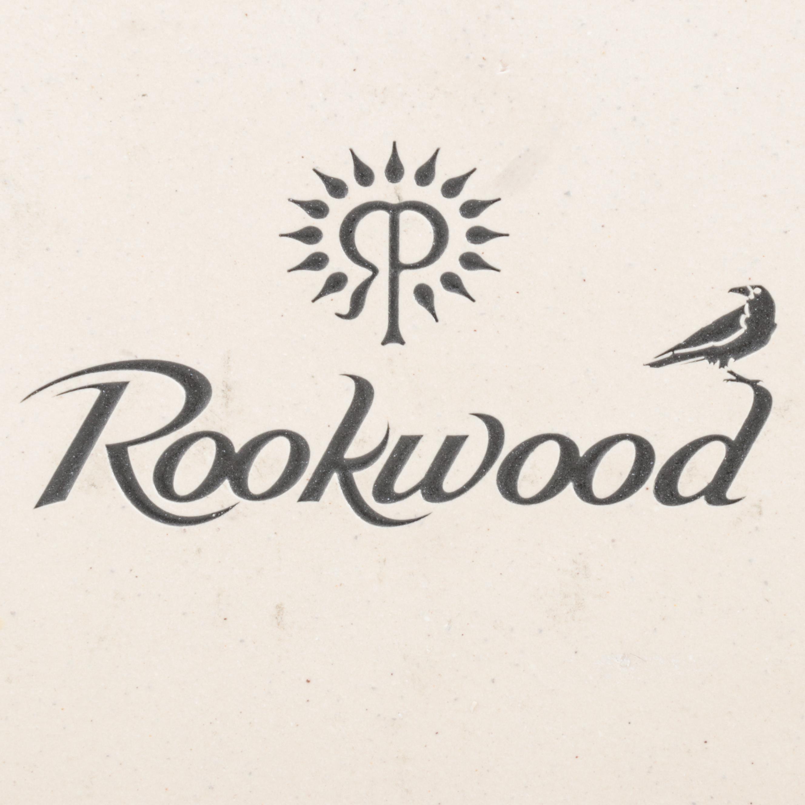 Rookwood Pottery Glazed Ceramic Floral Tiles | EBTH