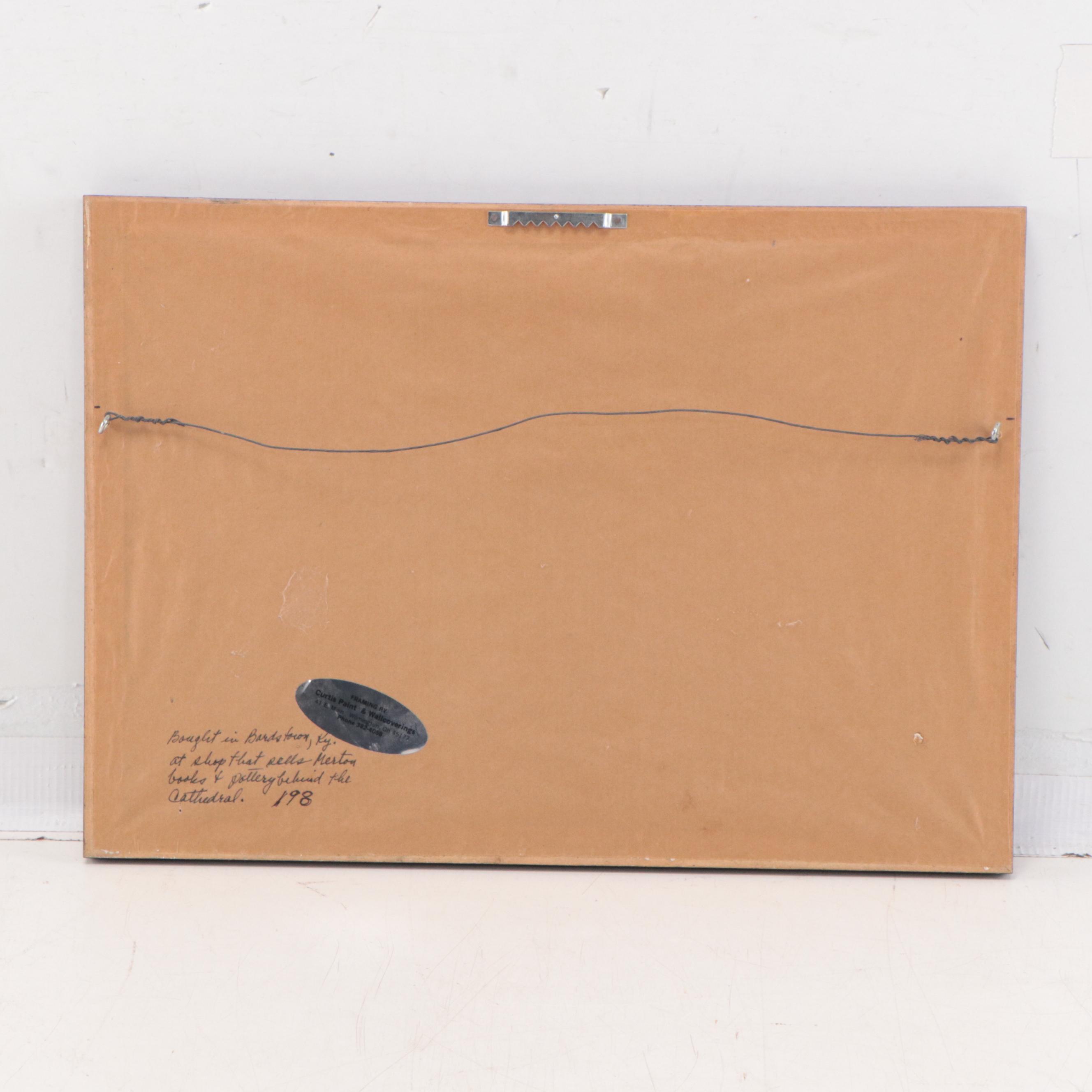 George Engle Etching With Aquatint of Owls "Birds of a Feather" | EBTH