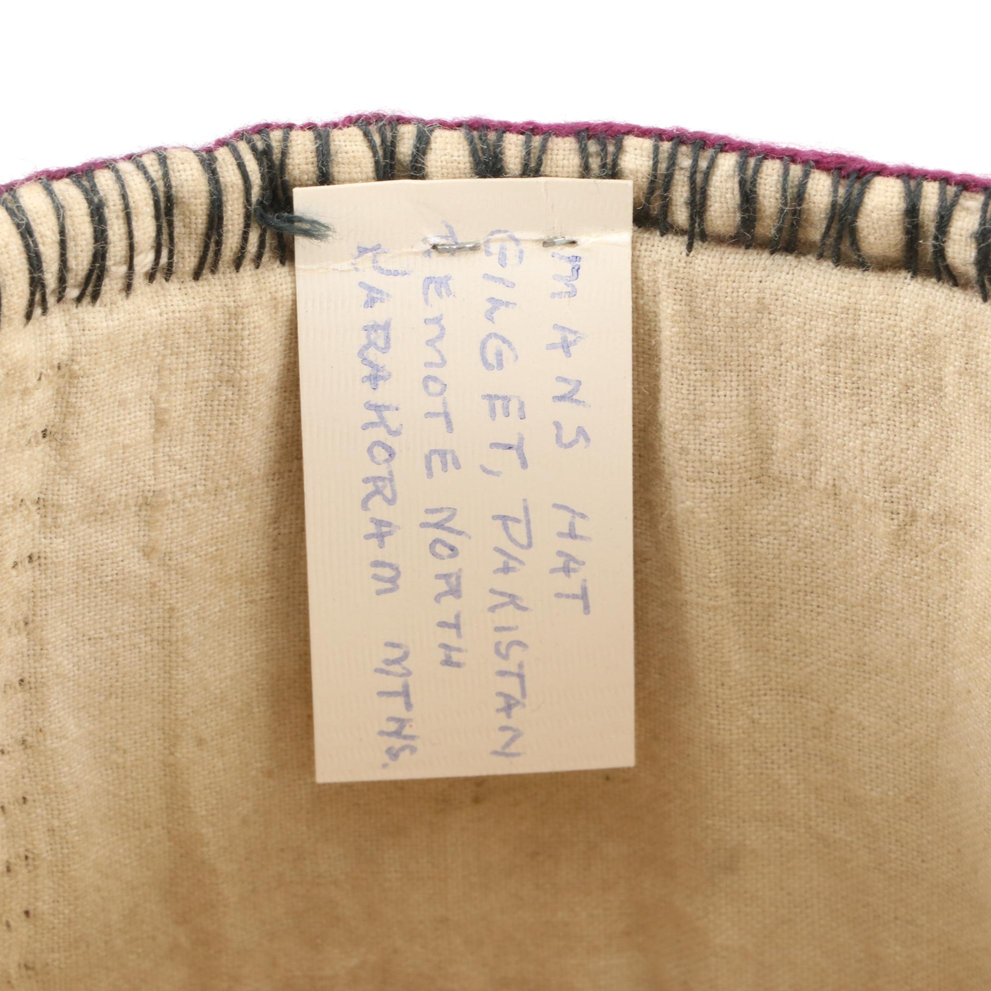 Handmade Traditional Hunza Pakistani Hat | EBTH