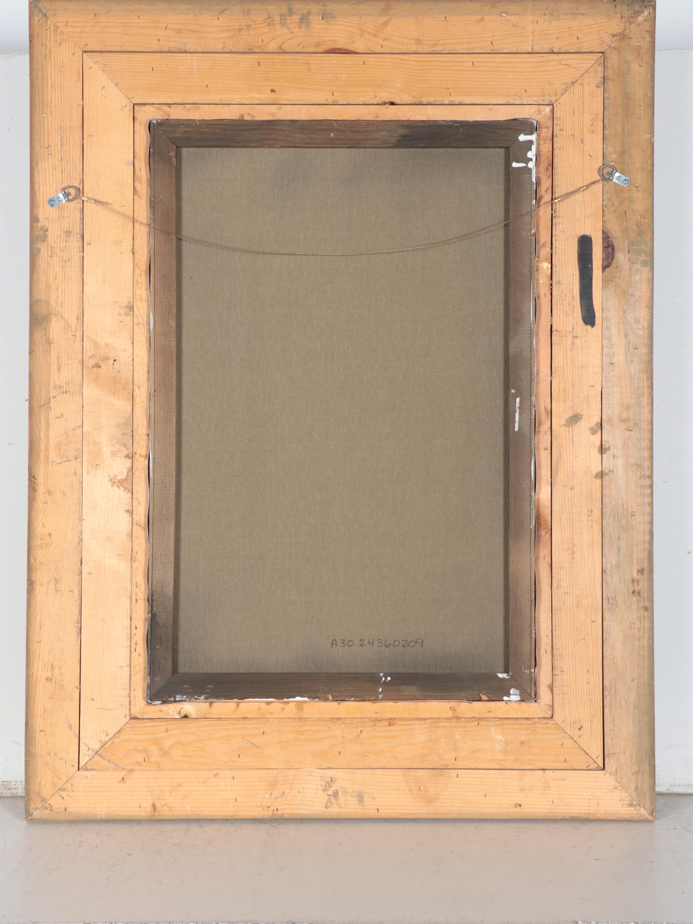 Oil Painting After St. George Hare "A Borzoi by a Chair" | EBTH