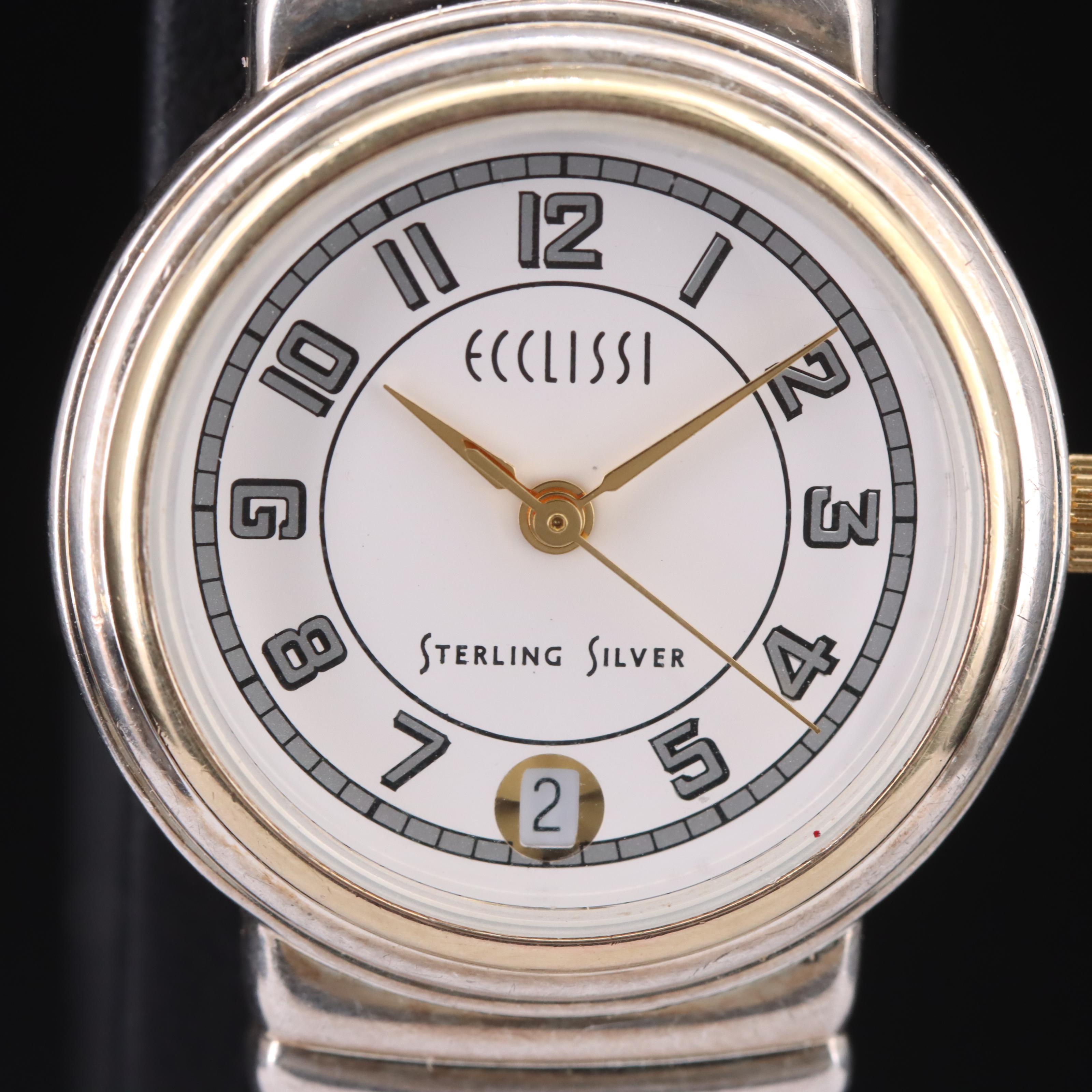 Trio of Ecclissi Quartz Wristwatches Including Sterling | EBTH