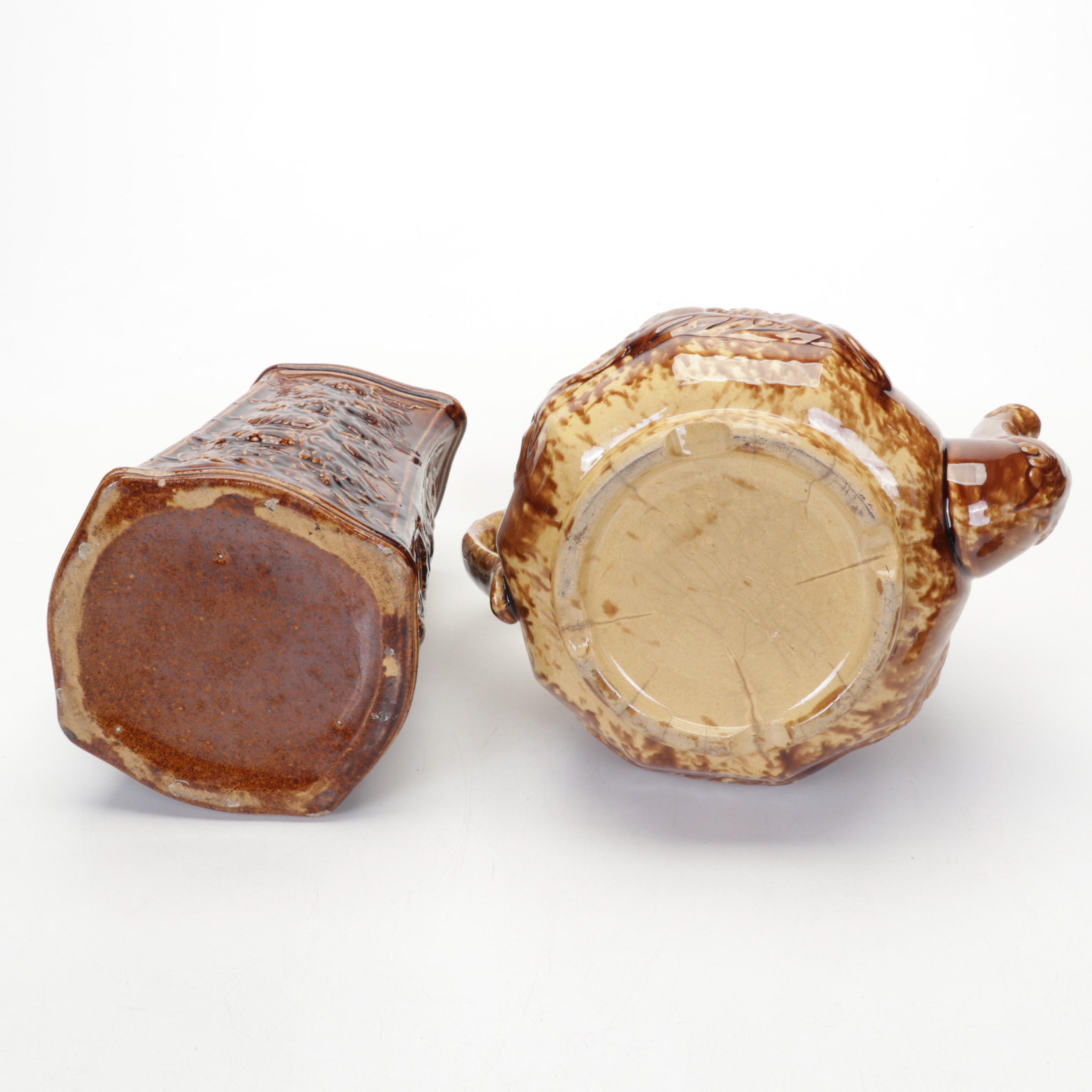 Rockingham Glazed "Rebekah at the Well", Teapots, Porcelain Toast Rack ...