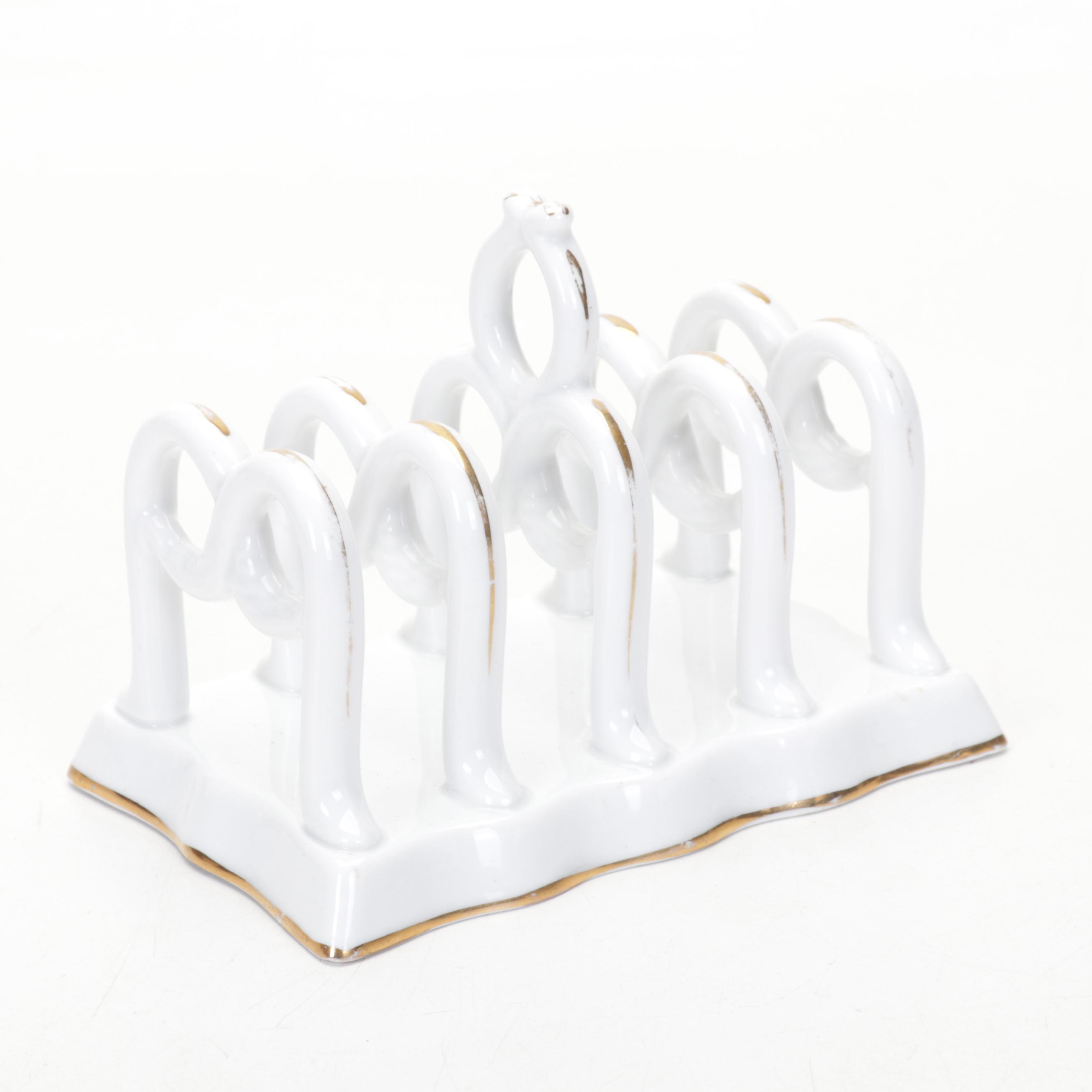 Rockingham Glazed "Rebekah at the Well", Teapots, Porcelain Toast Rack ...